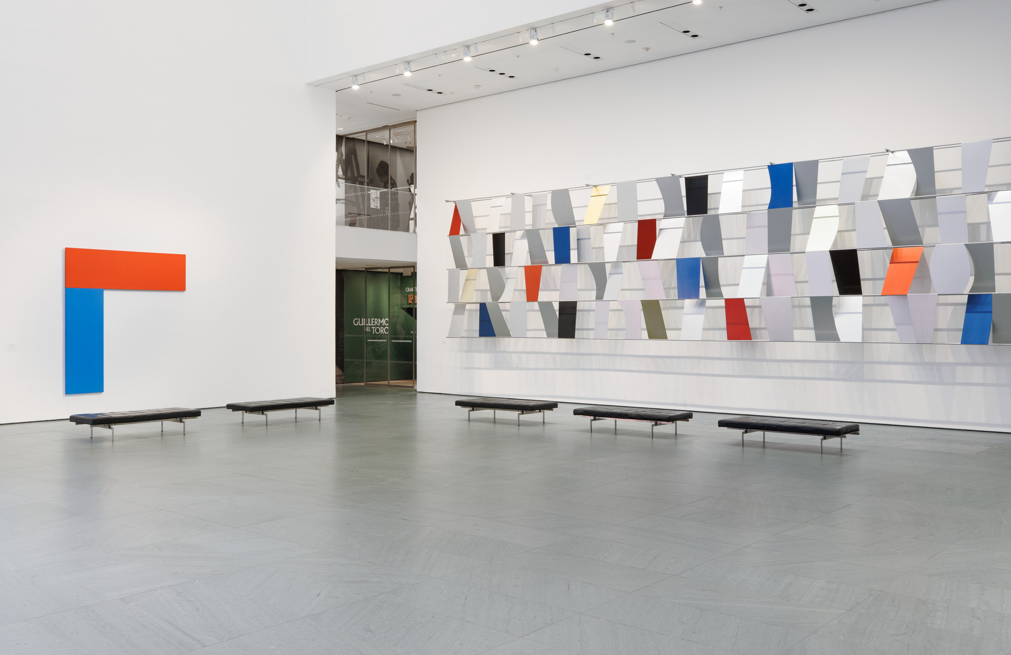Installation view of the exhibition "Ellsworth Kelly: A Centennial ...