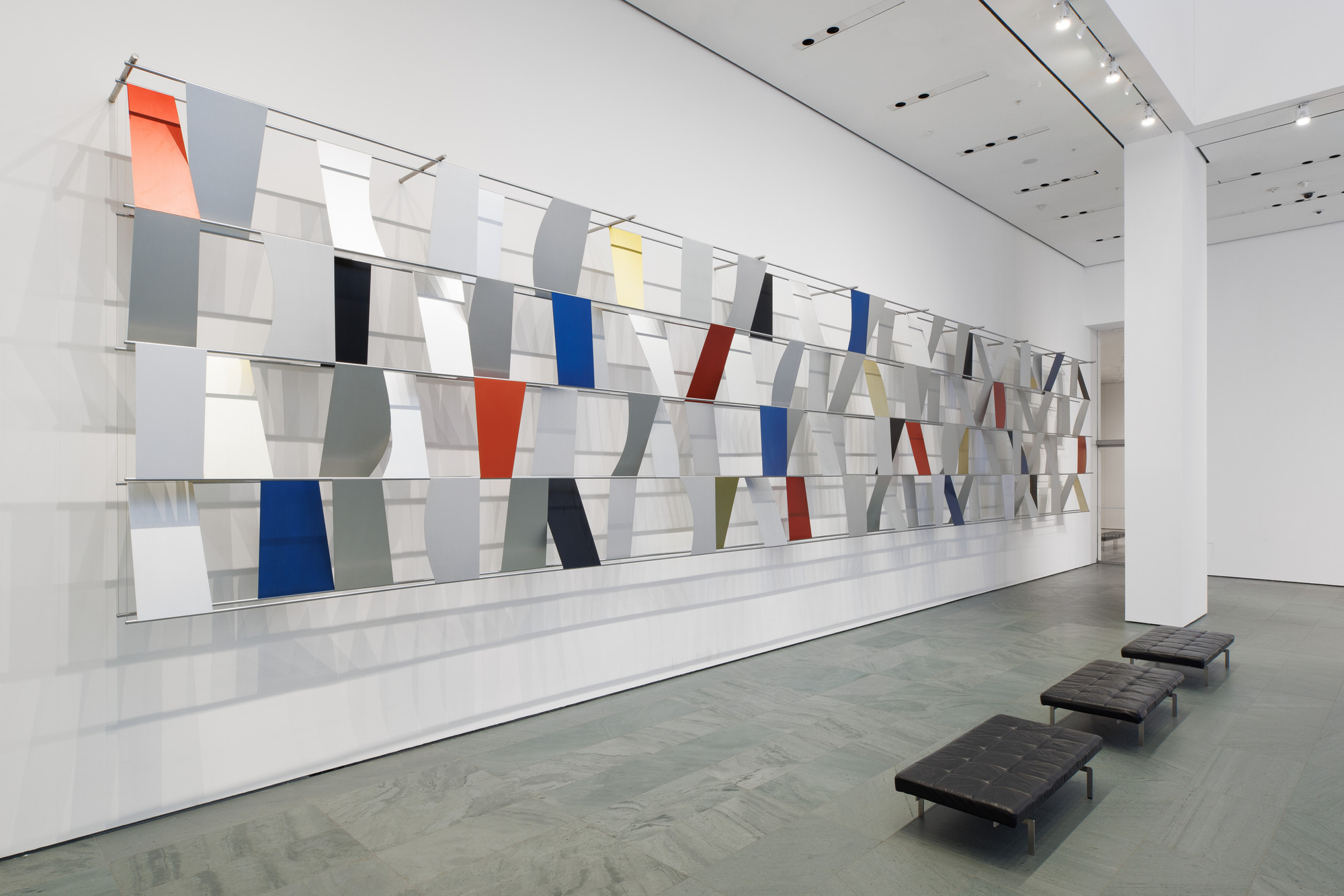 Installation view of the exhibition "Ellsworth Kelly: A Centennial ...