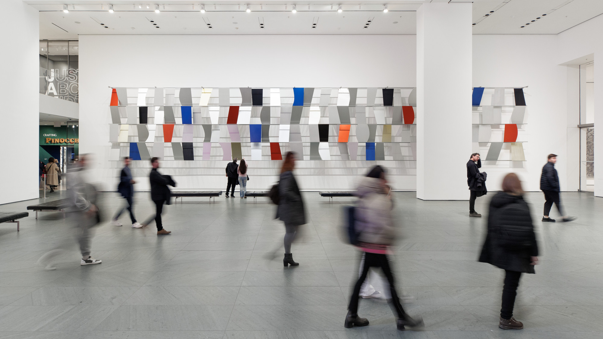 Installation view of the exhibition "Ellsworth Kelly: A Centennial ...
