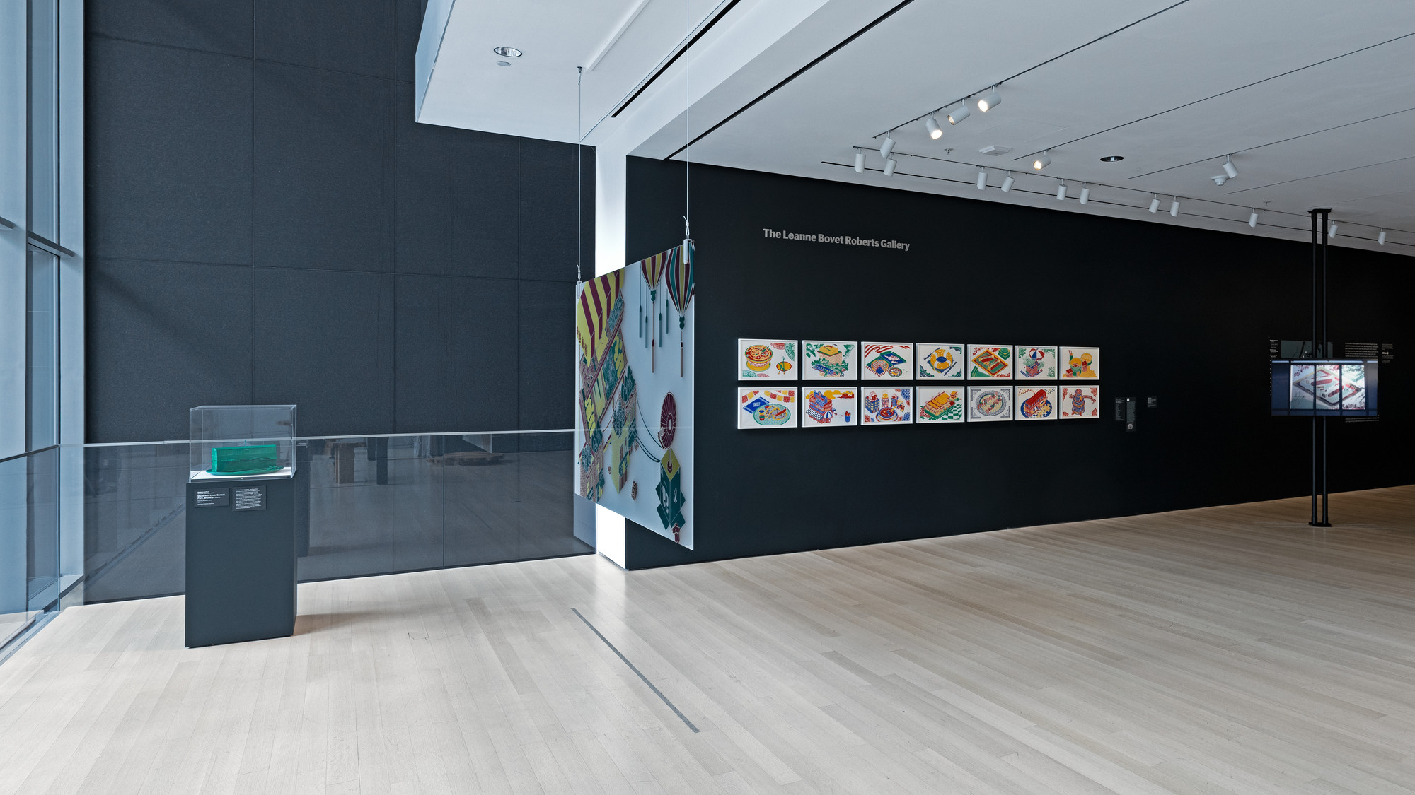 Installation view of the exhibition "Architecture Now: New York, New ...