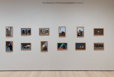 Jacob Lawrence. Race riots were very numerous all over the North ...