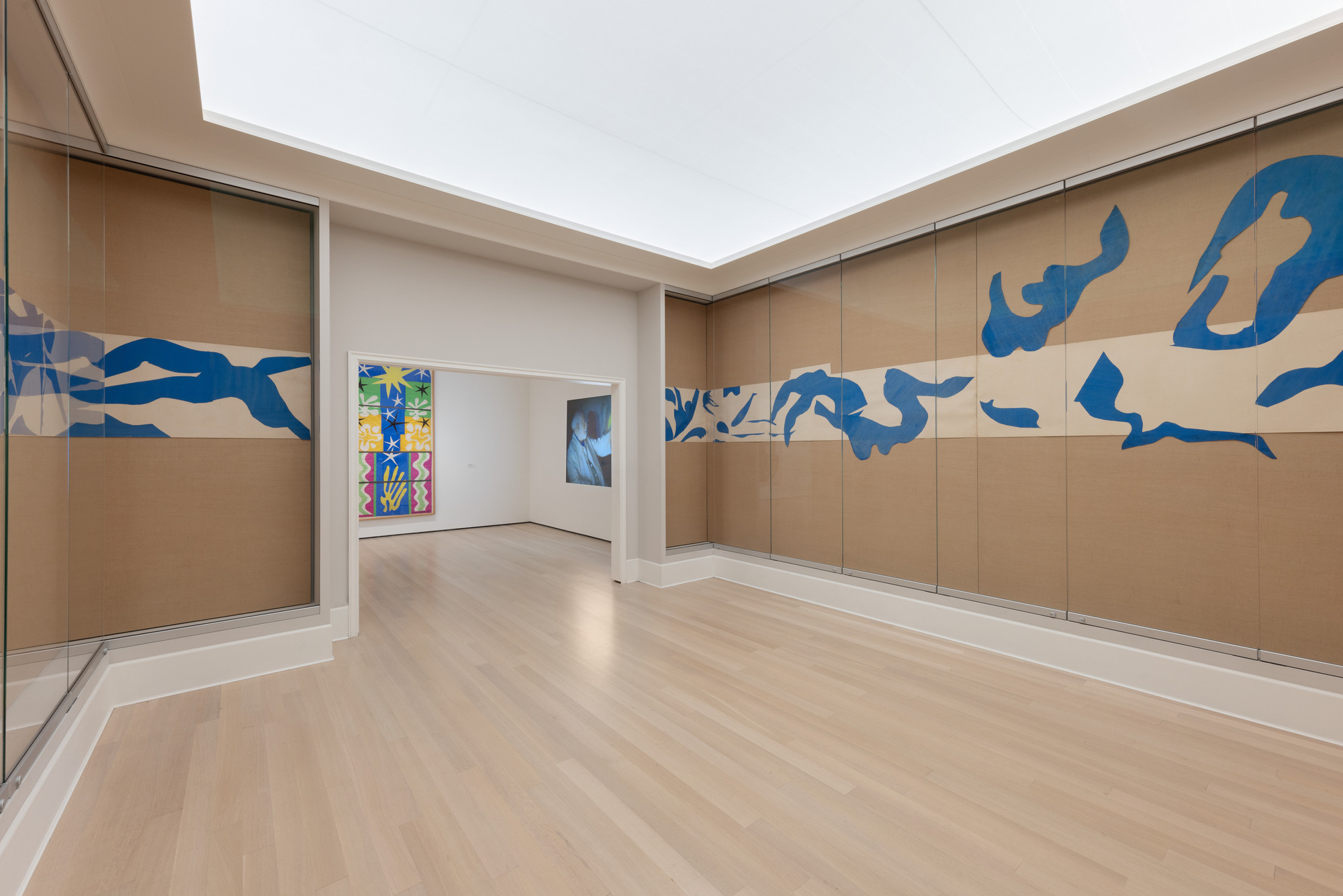 Installation view of the gallery "Henri Matisse’s The Swimming Pool" in ...