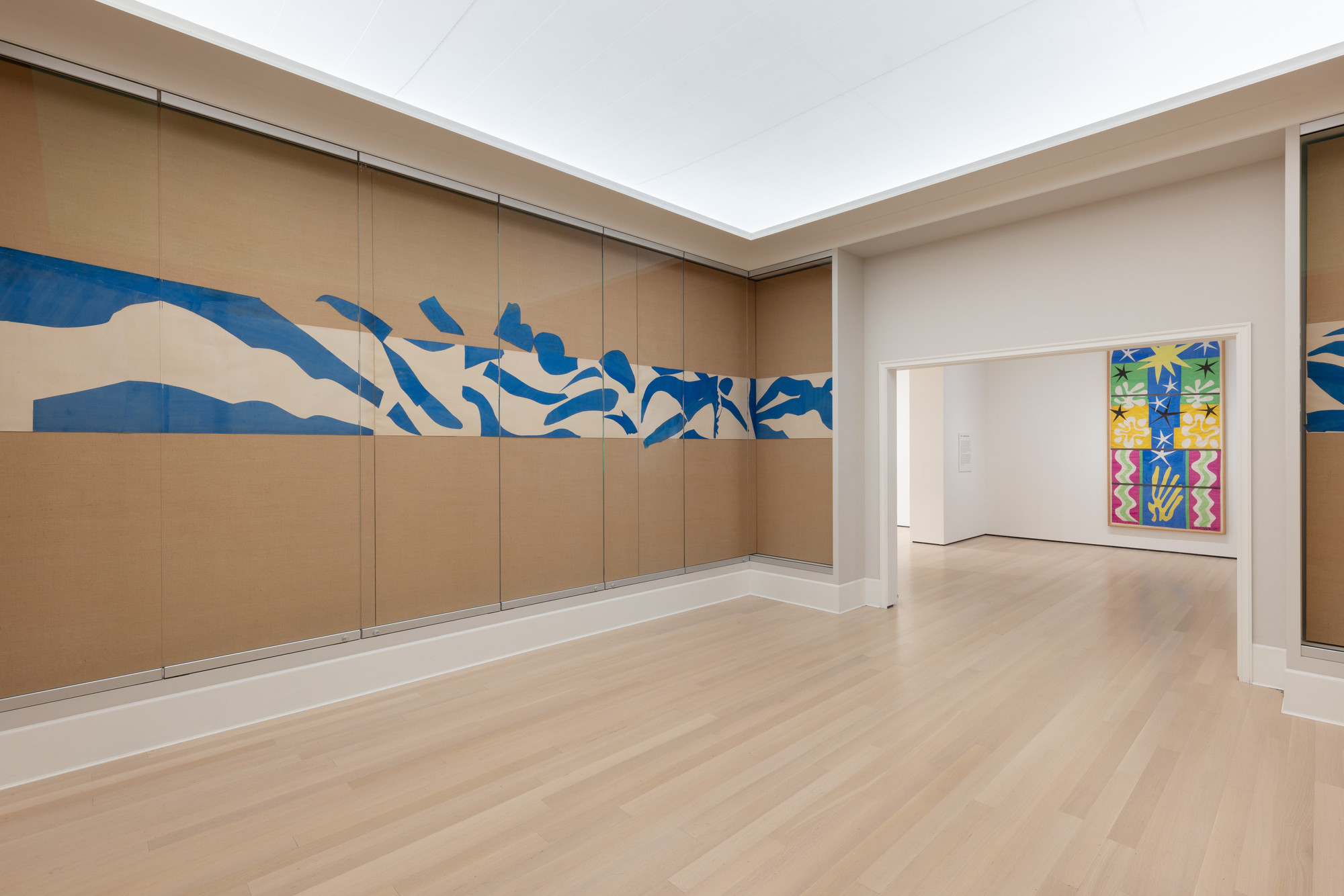 Installation view of the gallery "Henri Matisse’s The Swimming Pool" in ...