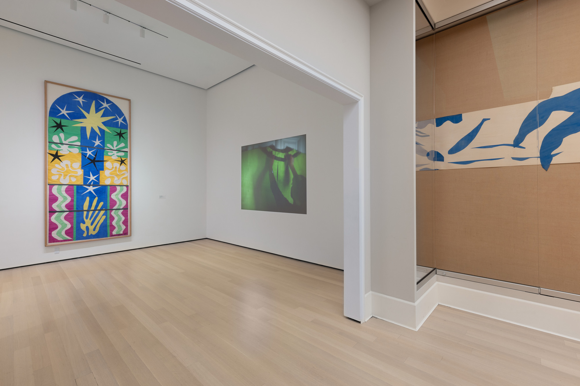 Installation view of the gallery "Henri Matisse’s The Swimming Pool" in ...