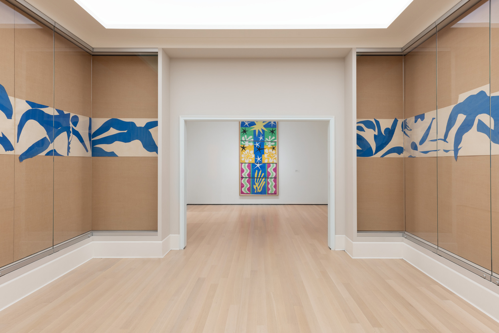 Installation view of the gallery "Henri Matisse’s The Swimming Pool" in ...
