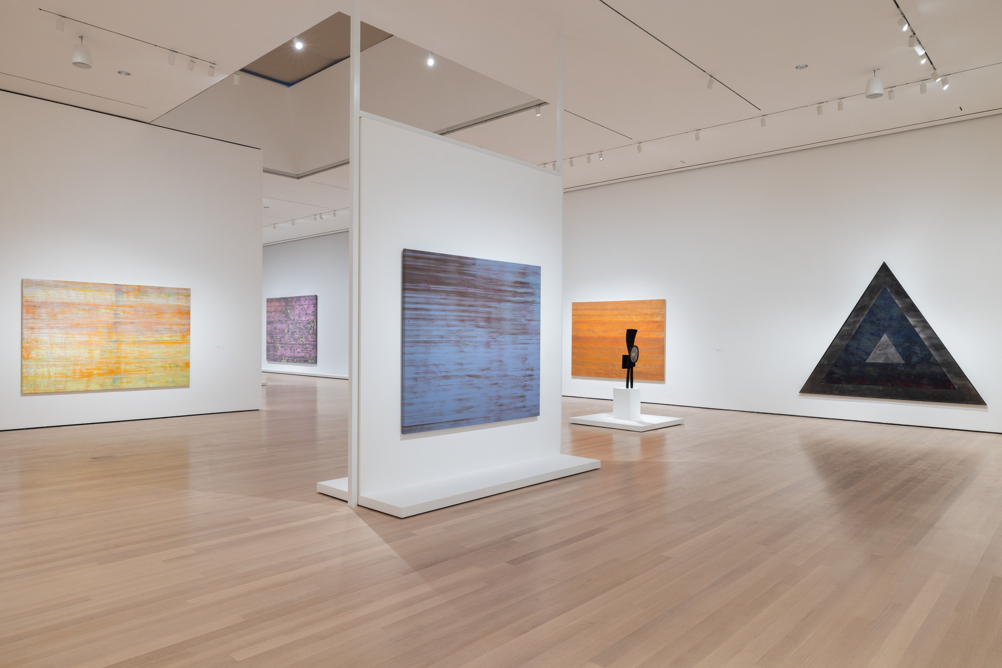 Installation view of the exhibition “Jack Whitten: The Messenger" | MoMA
