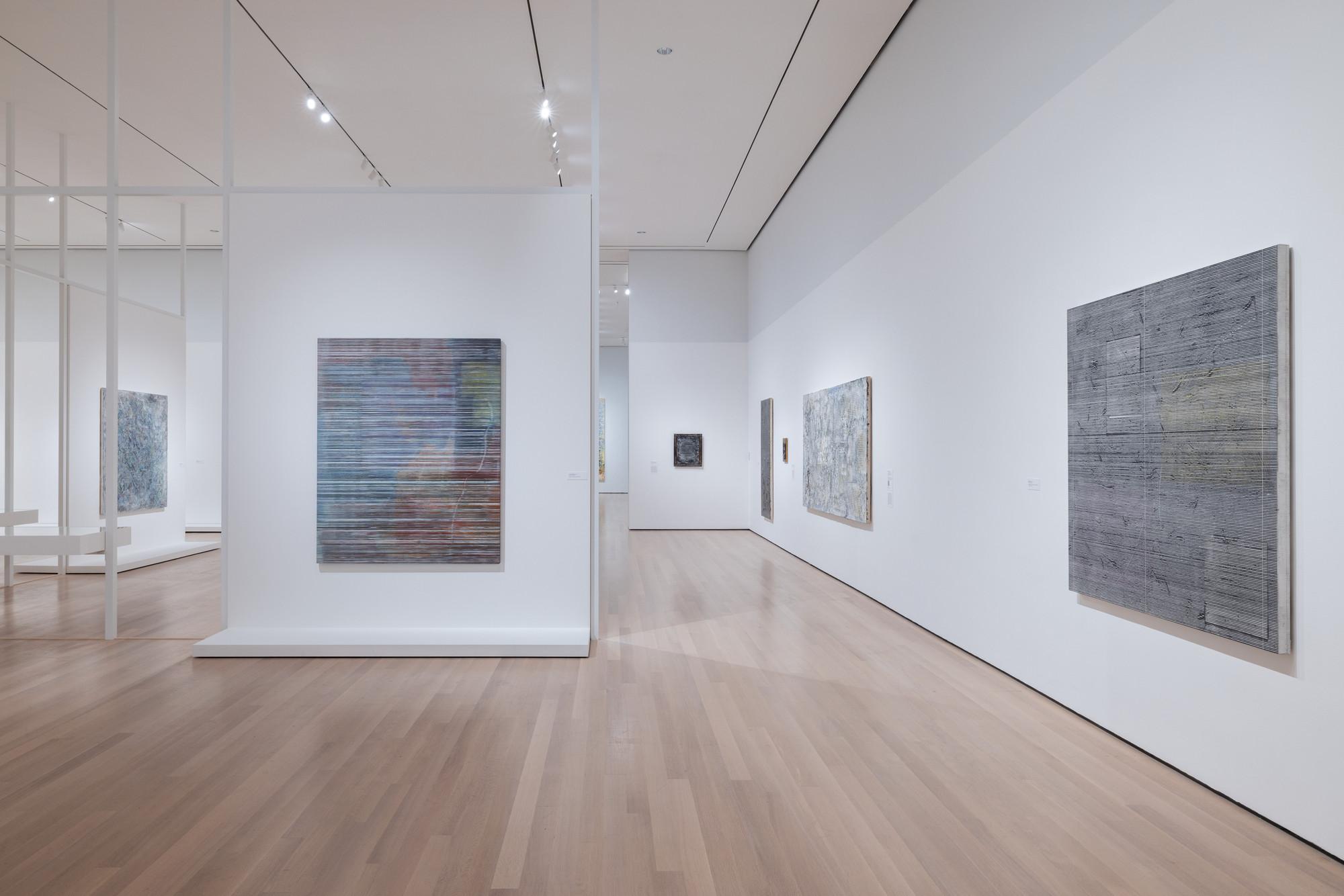 Installation view of the exhibition “Jack Whitten: The Messenger" | MoMA
