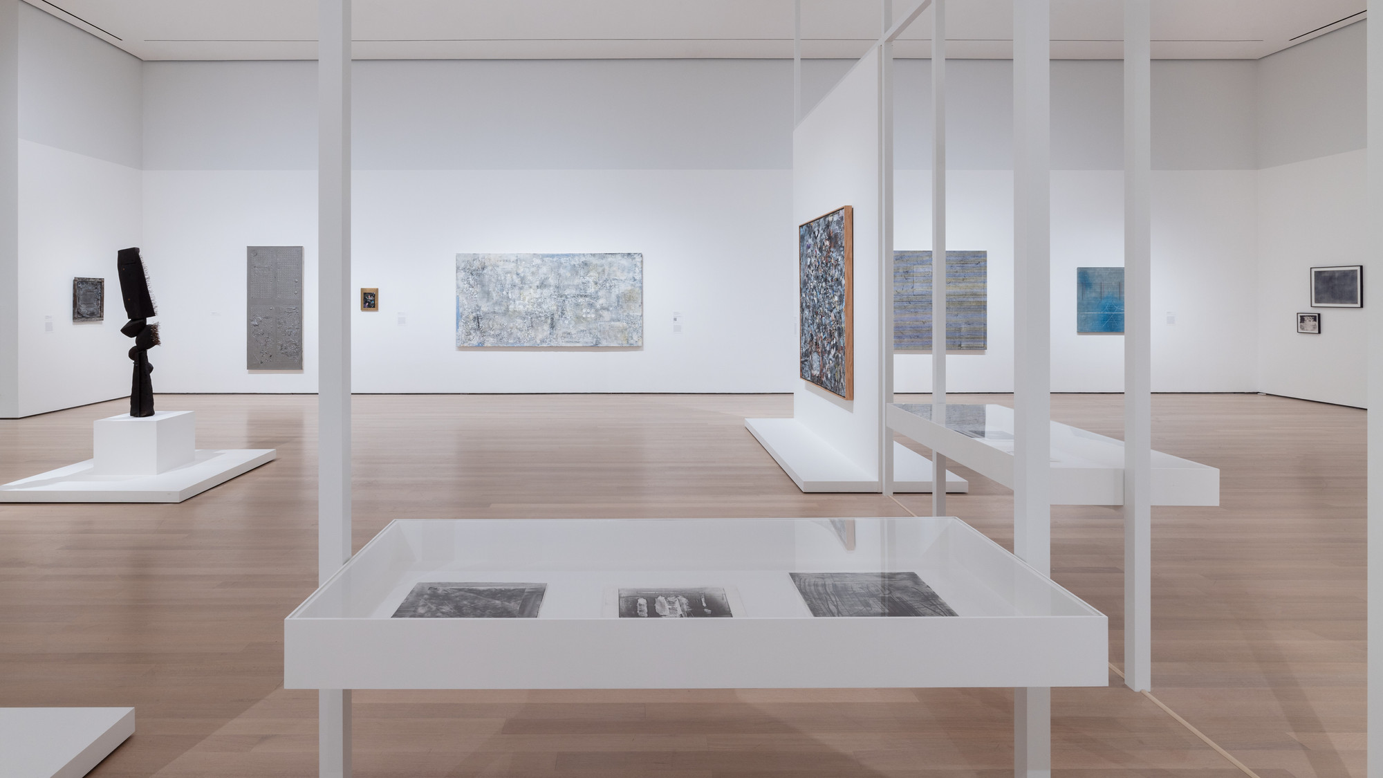 Installation view of the exhibition “Jack Whitten: The Messenger" | MoMA