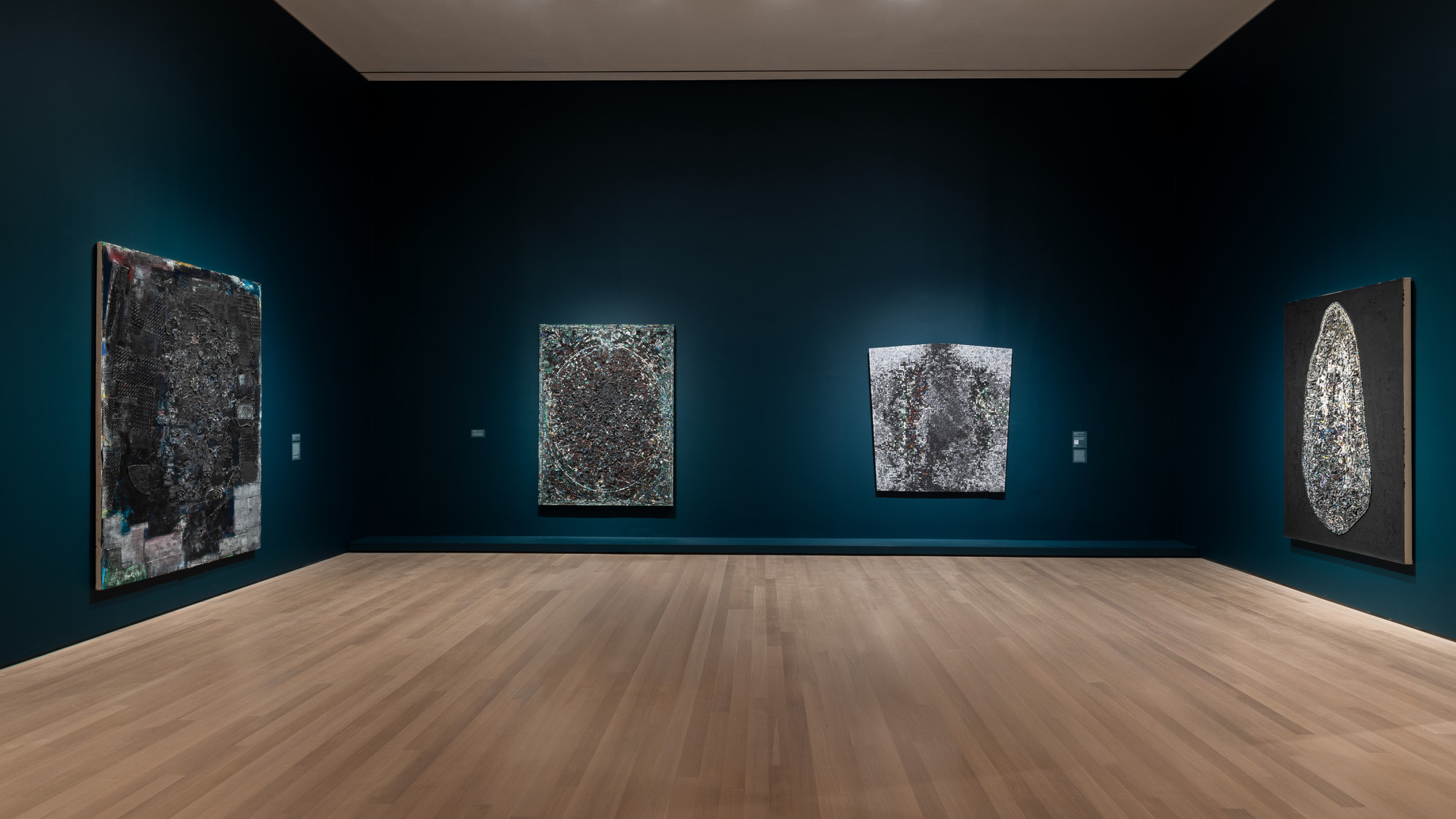 Installation view of the exhibition “Jack Whitten: The Messenger" | MoMA