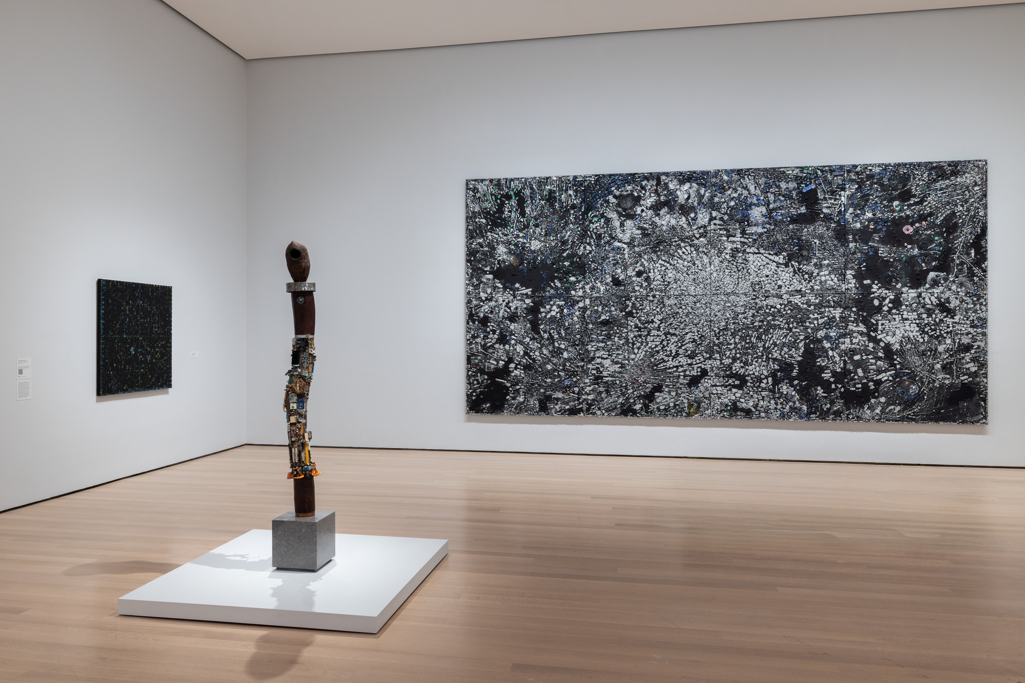 Installation view of the exhibition “Jack Whitten: The Messenger" | MoMA