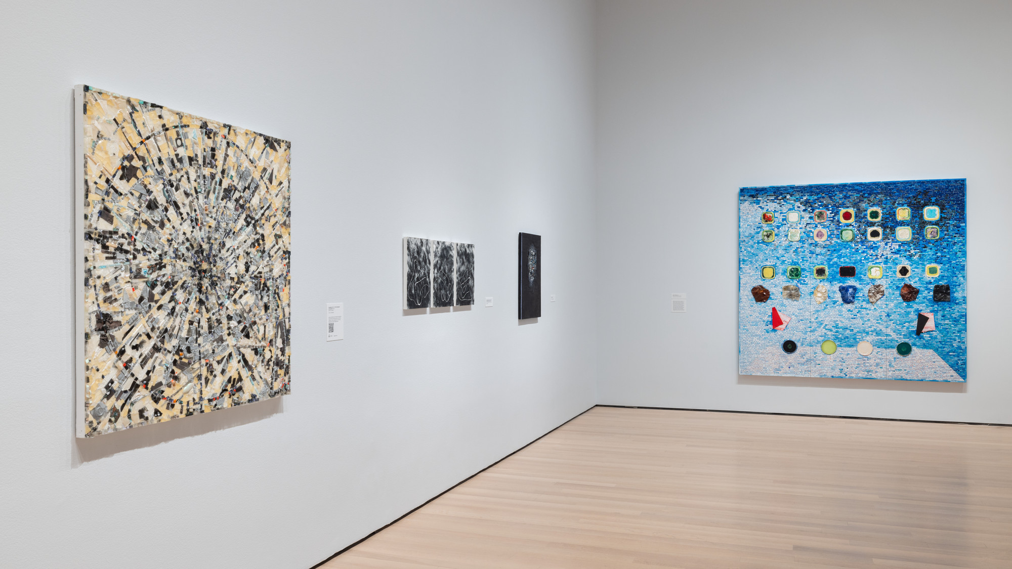 Installation view of the exhibition “Jack Whitten: The Messenger" | MoMA