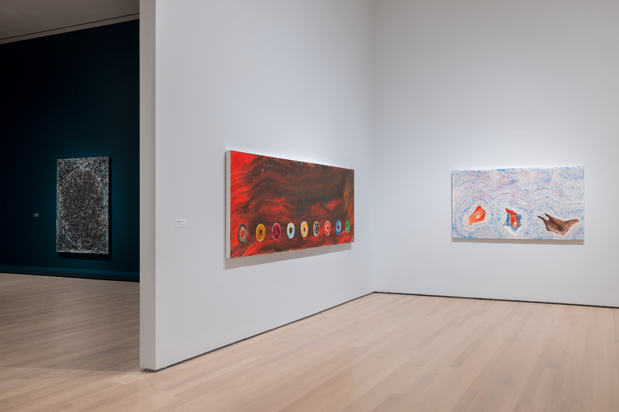 Installation view of the exhibition “Jack Whitten: The Messenger" | MoMA