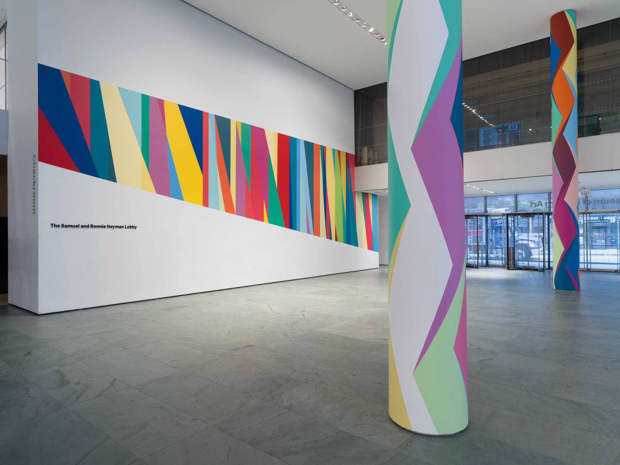 Installation view of the exhibition “Odili Donald Odita: Songs from ...
