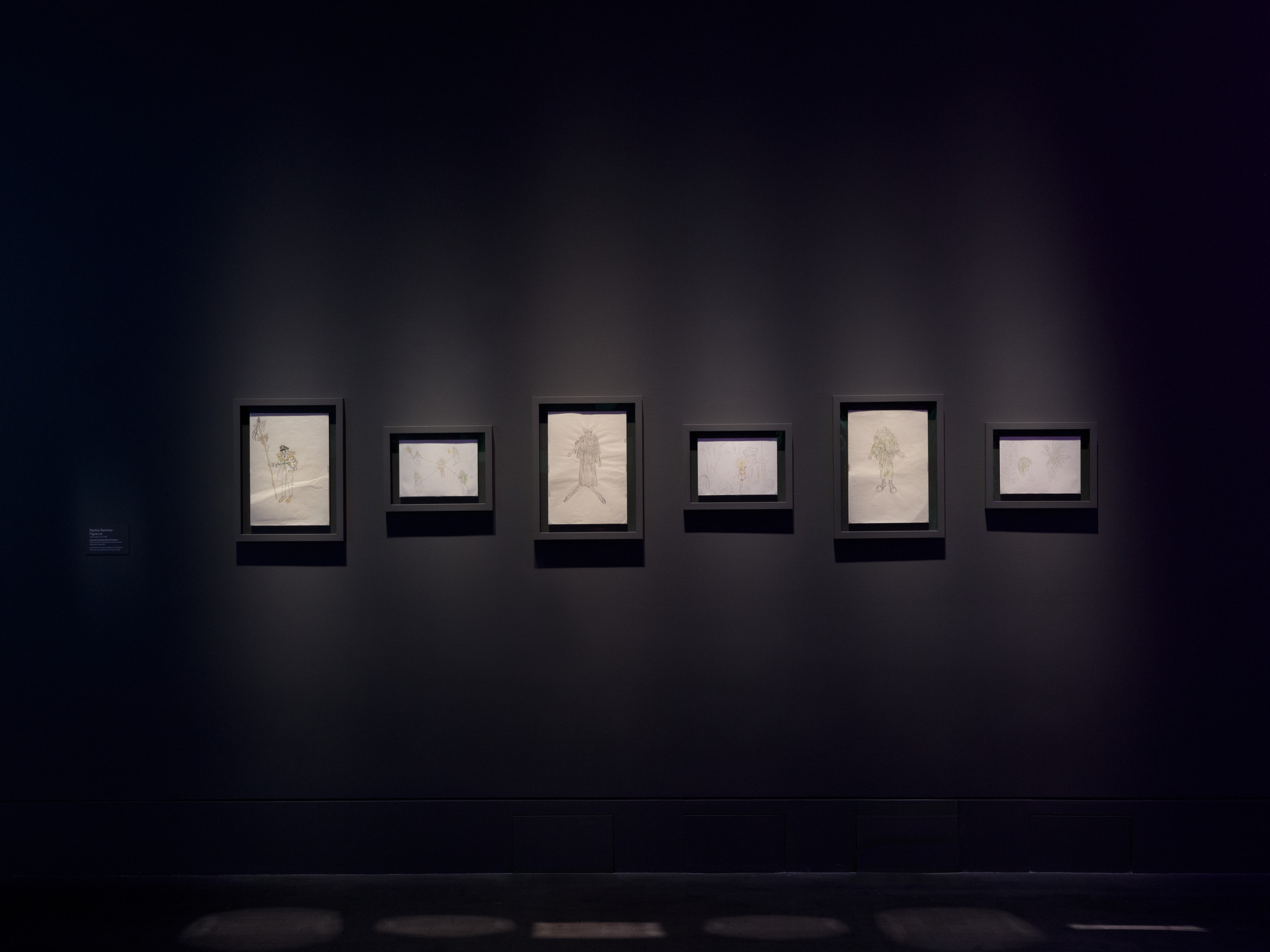 Installation view of the exhibition "Naufus Ramírez-Figueroa: Lugar de ...