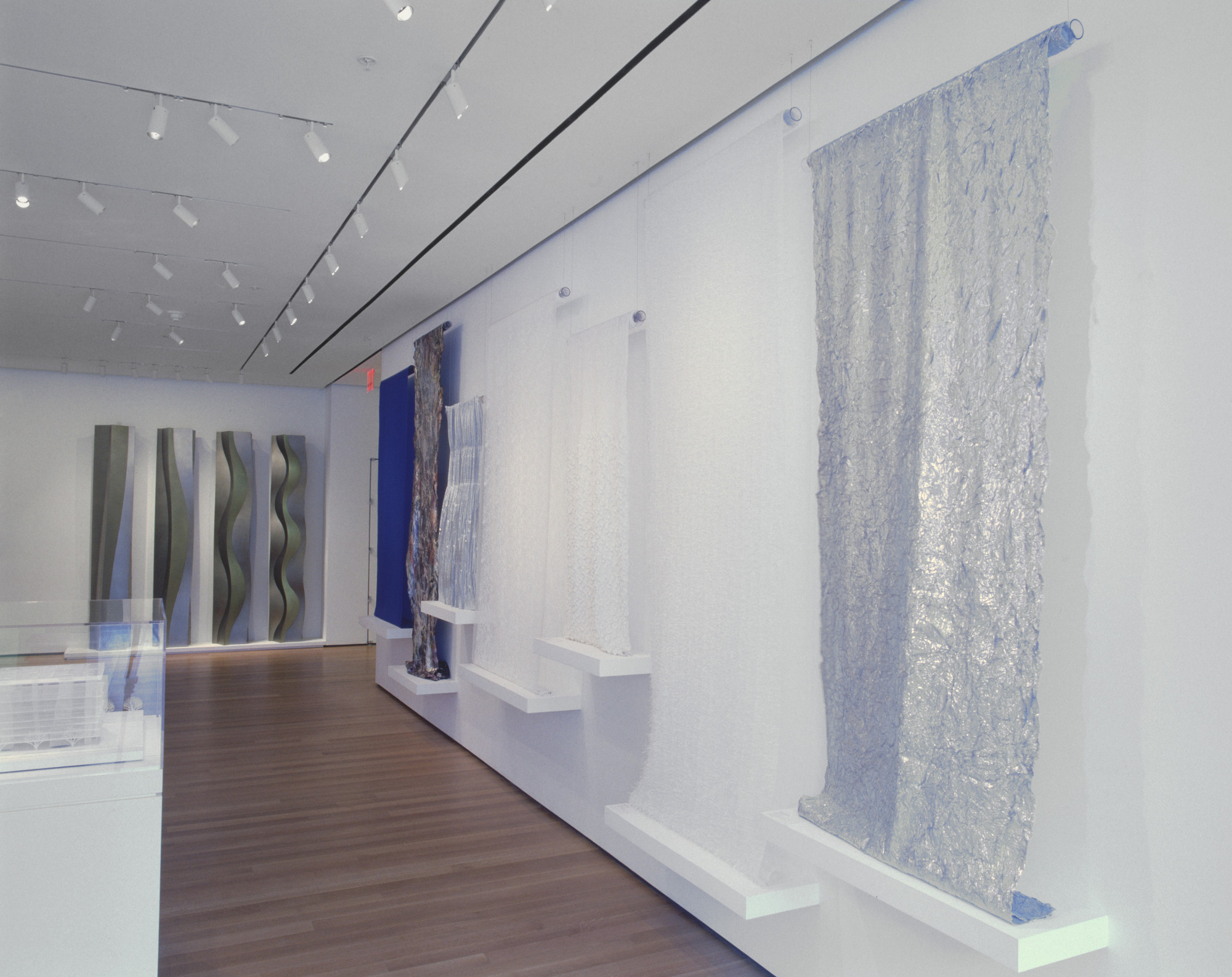 Installation view of the exhibition "Architecture and Design: Inaugural ...
