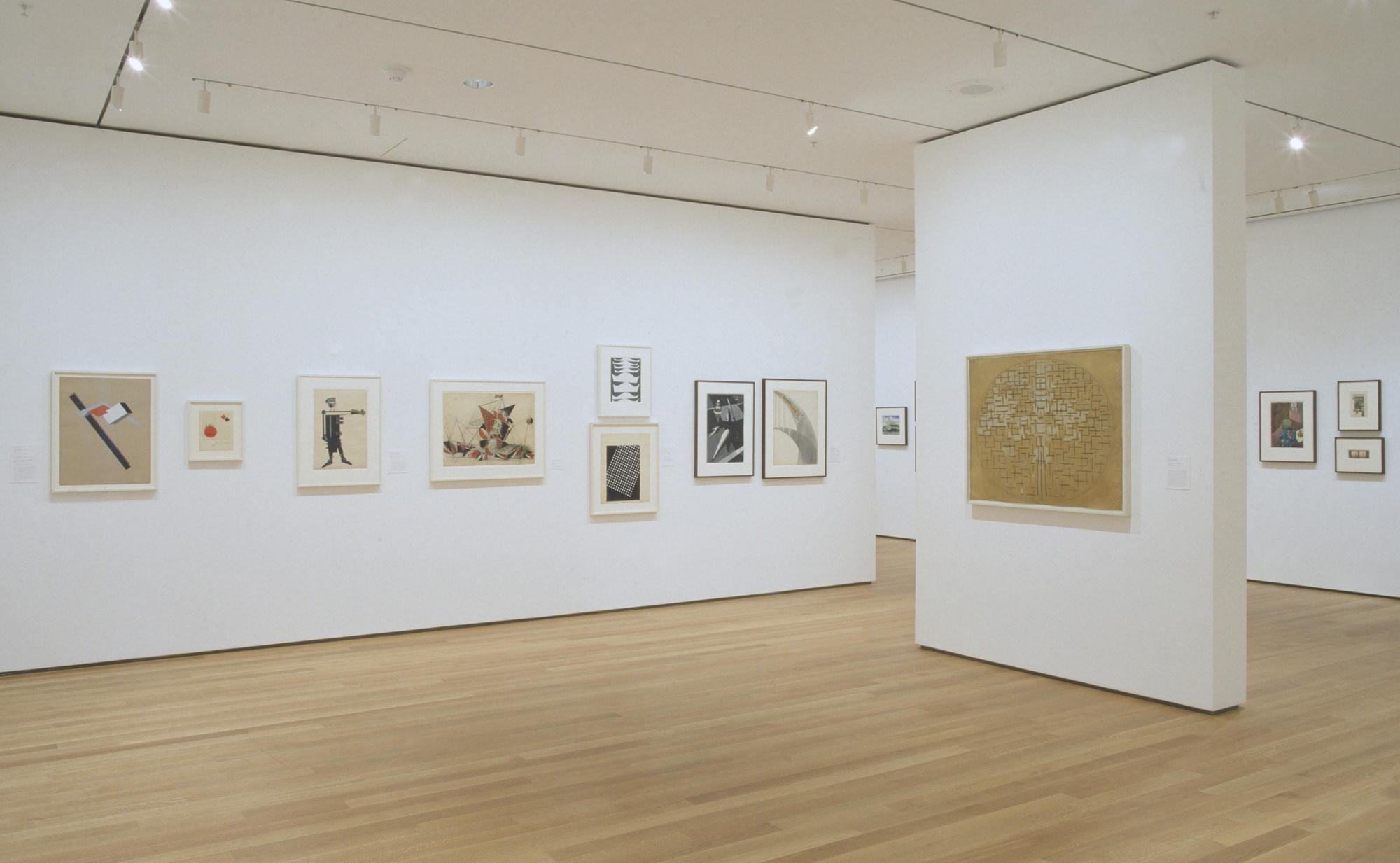 Installation view of the exhibition "Drawing from the Modern, 1880-1945 ...