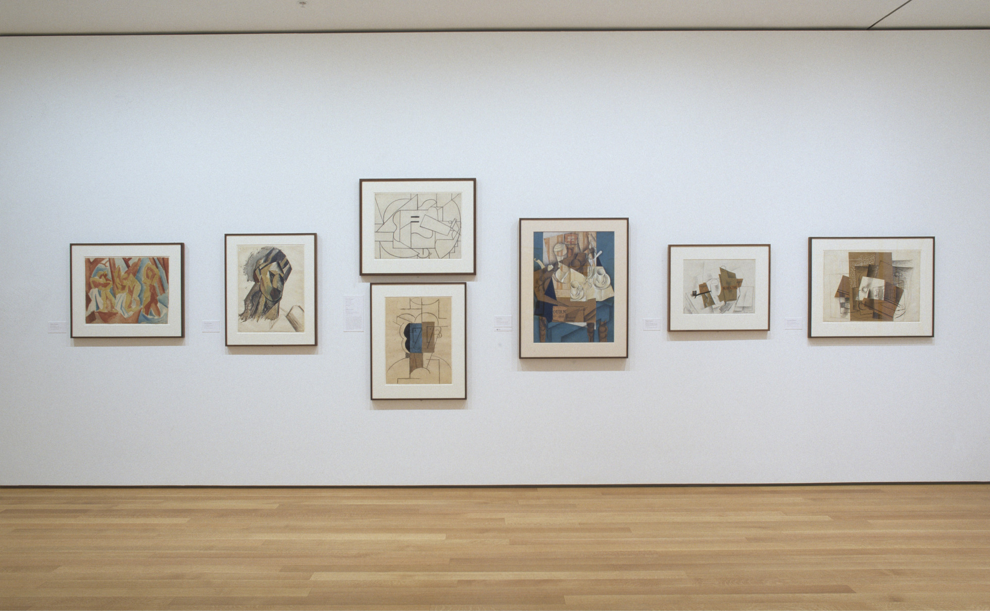 Installation view of the exhibition "Drawing from the Modern, 1880-1945 ...
