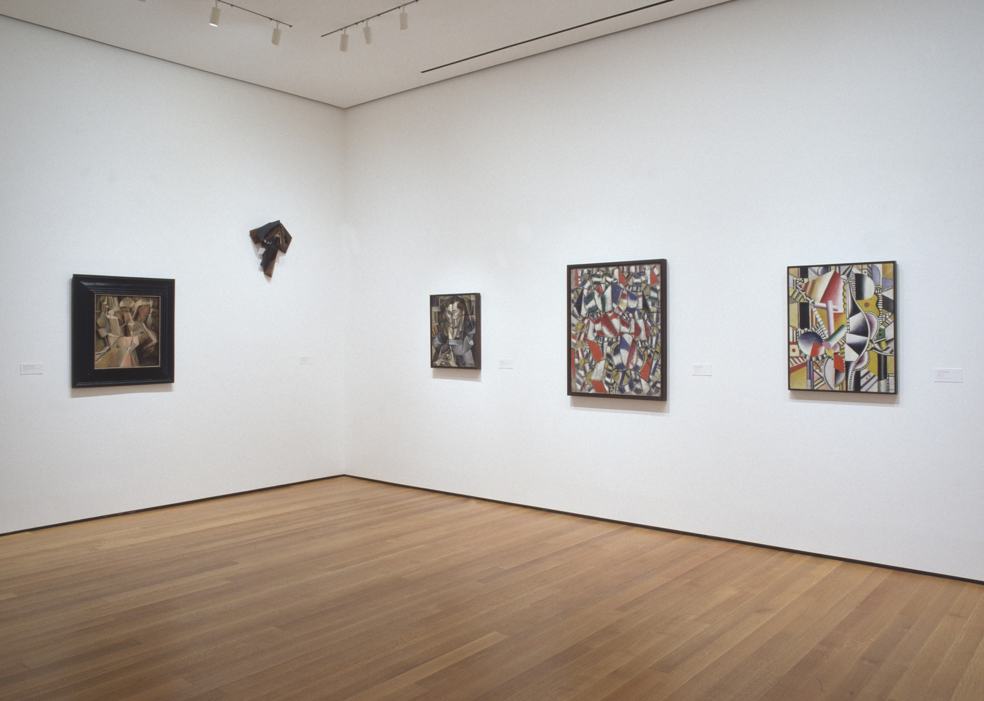 Installation view of the exhibition "Painting and Sculpture: Inaugural ...