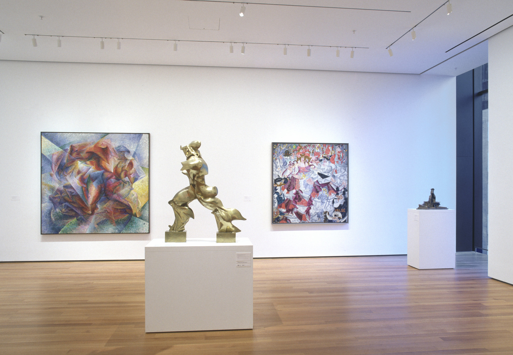 Installation view of the exhibition "Painting and Sculpture: Inaugural ...