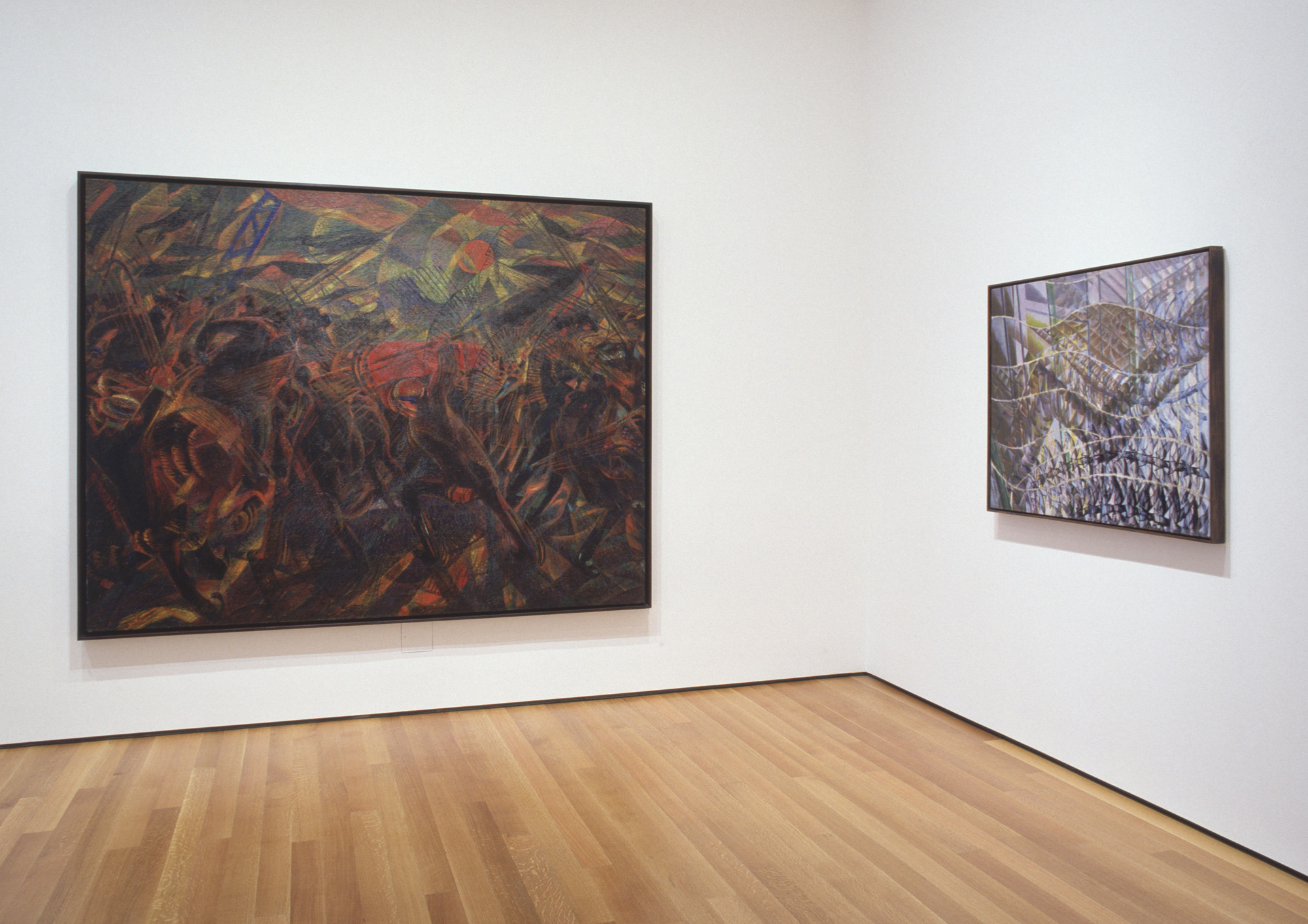 Installation view of the exhibition "Painting and Sculpture: Inaugural ...