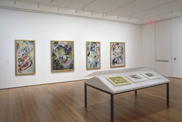 Vasily Kandinsky. Panel for Edwin R. Campbell No. 1. 1914 | MoMA