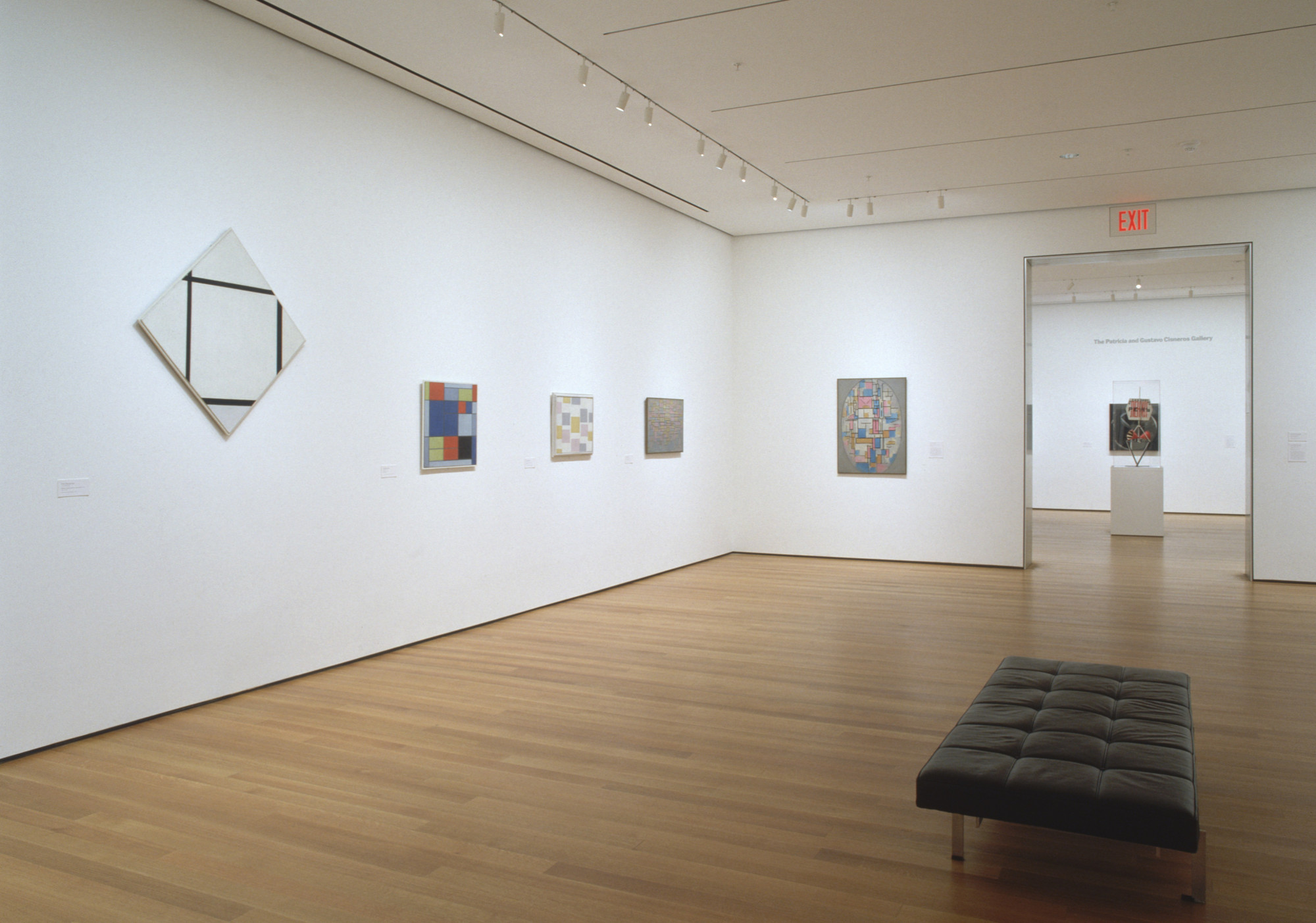 Installation view of the exhibition "Painting and Sculpture: Inaugural ...