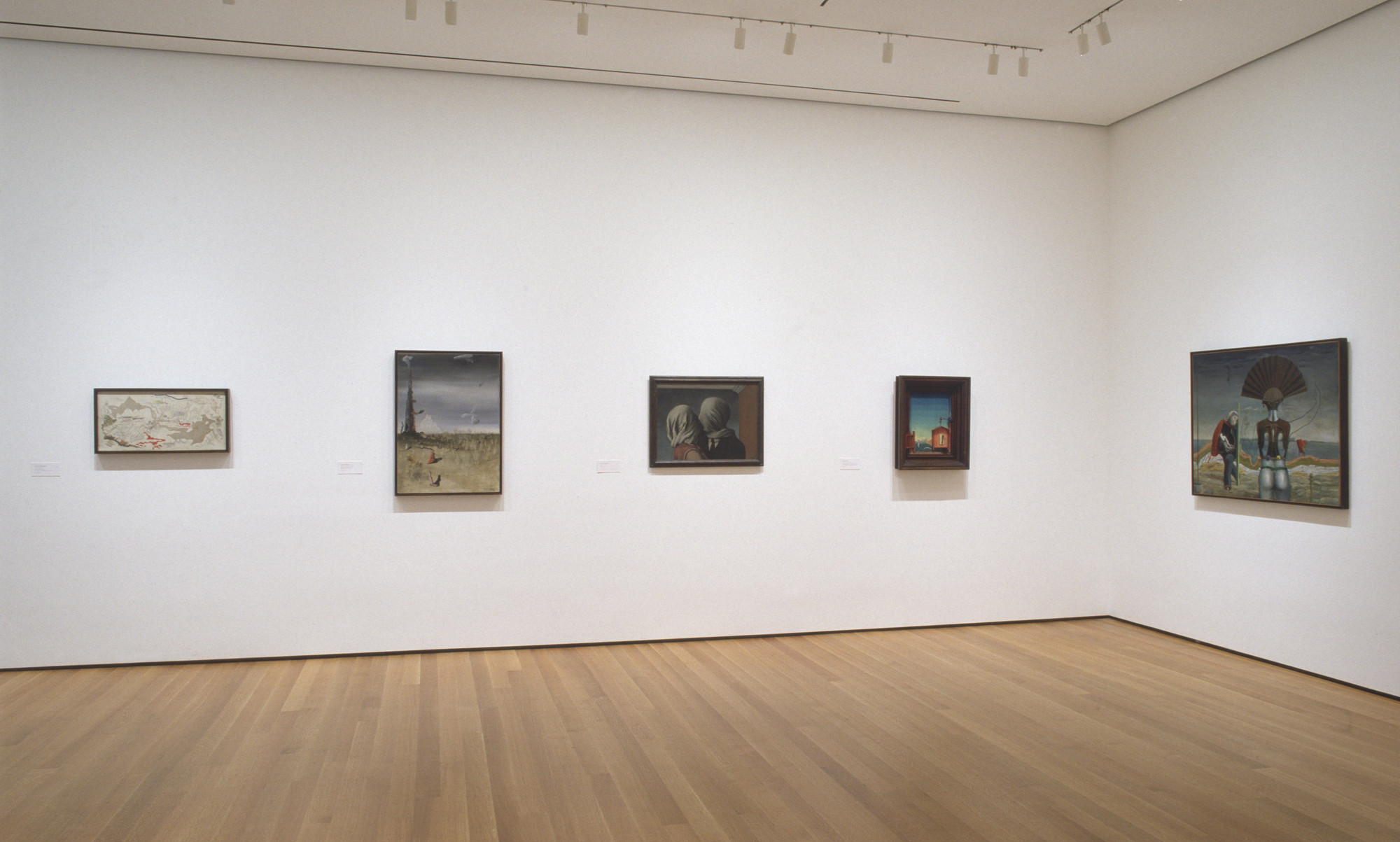 Installation view of the exhibition "Painting and Sculpture: Inaugural ...