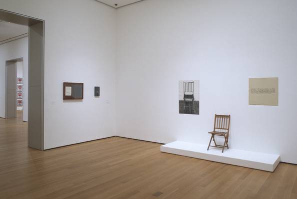 Joseph Kosuth. One and Three Chairs. 1965 | MoMA