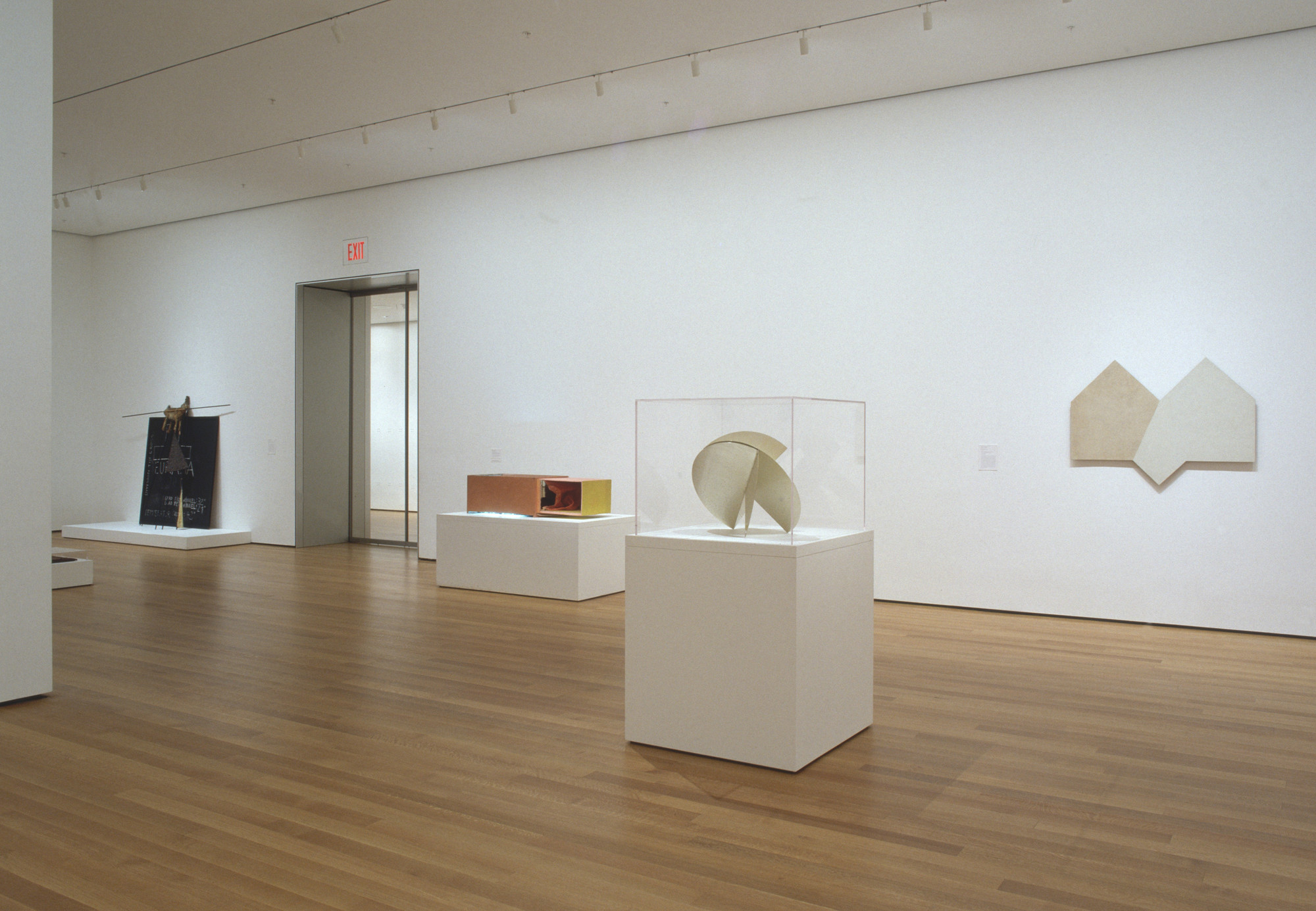 Installation view of the exhibition "Painting and Sculpture: Inaugural ...