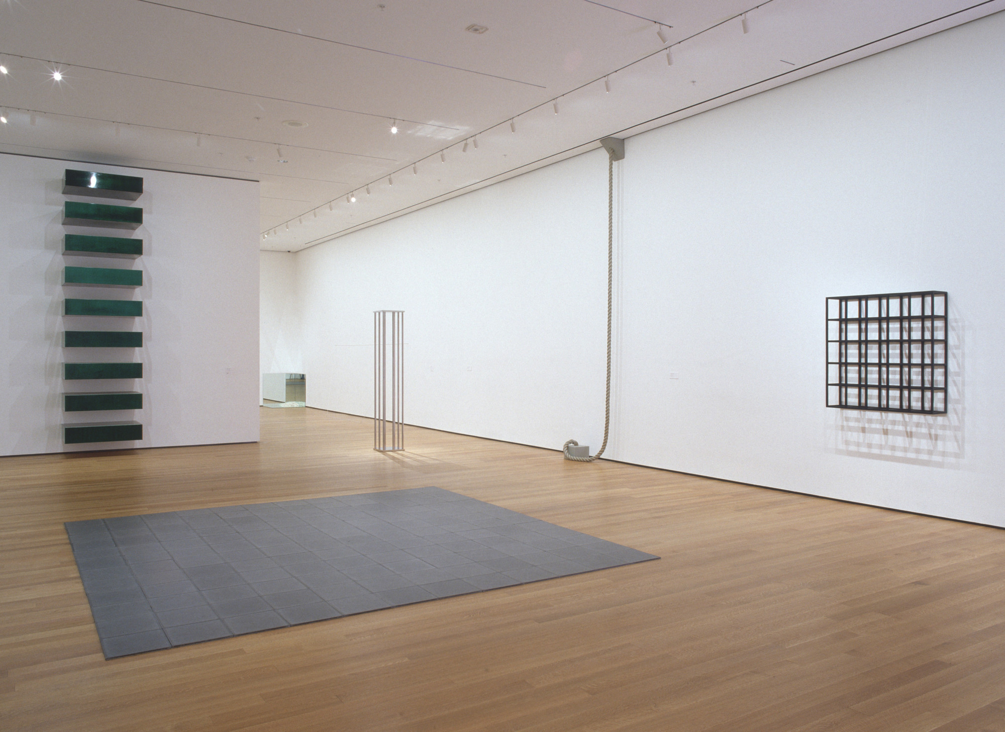 Installation view of the exhibition "Painting and Sculpture: Inaugural ...
