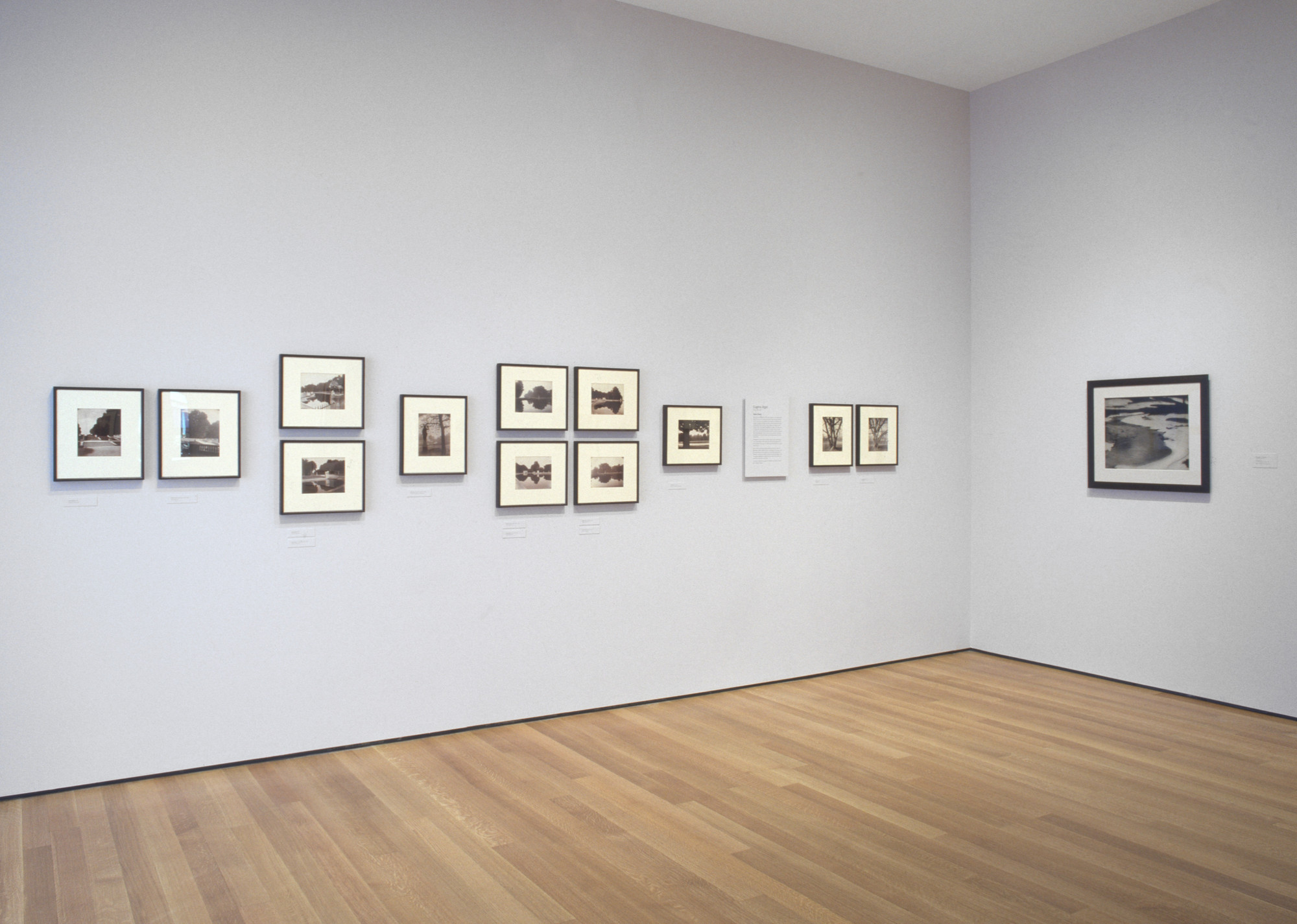 Installation view of the exhibition "Photography: Inaugural ...