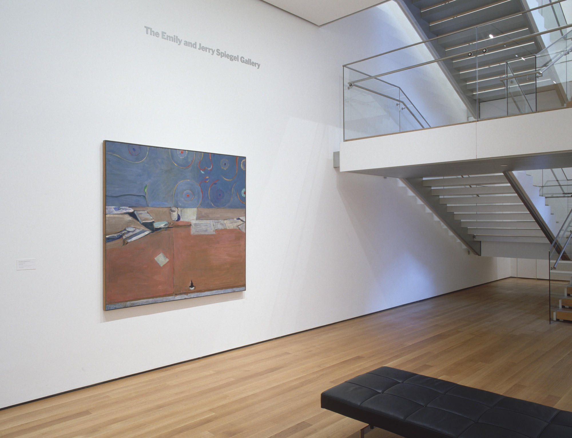 Installation view of the exhibition "Painting and Sculpture: Inaugural ...