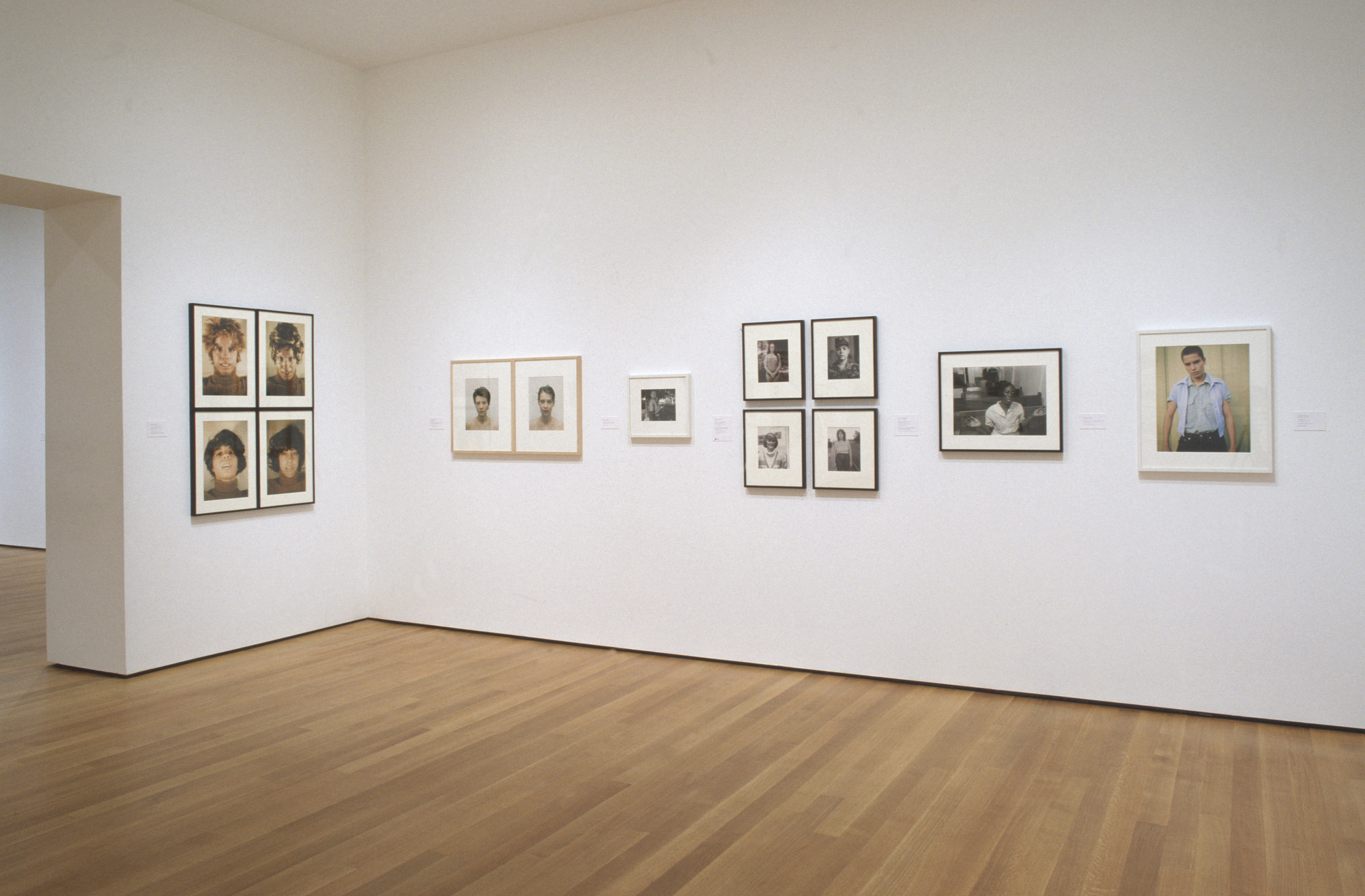 Installation view of the exhibition "Photography: Inaugural ...