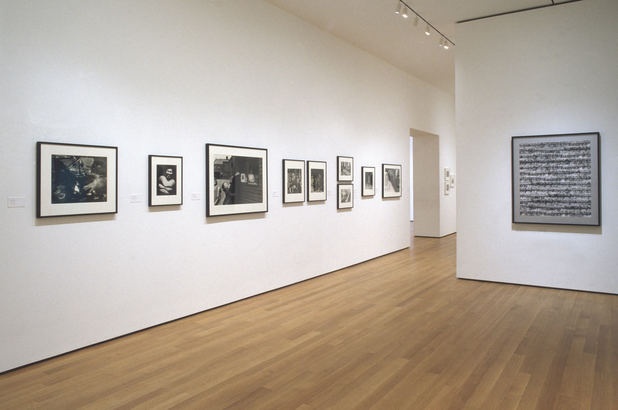 Installation view of the exhibition "Photography: Inaugural ...