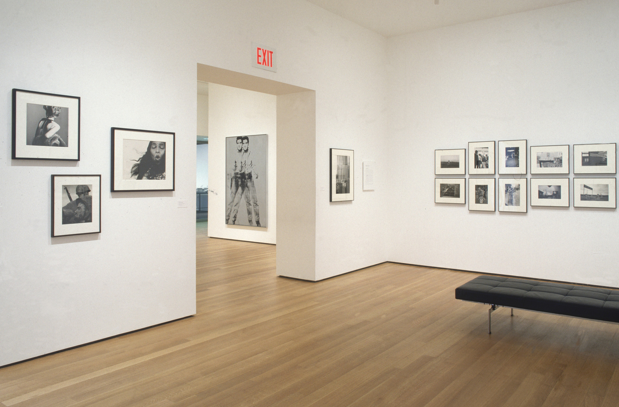 Installation view of the exhibition "Photography: Inaugural ...