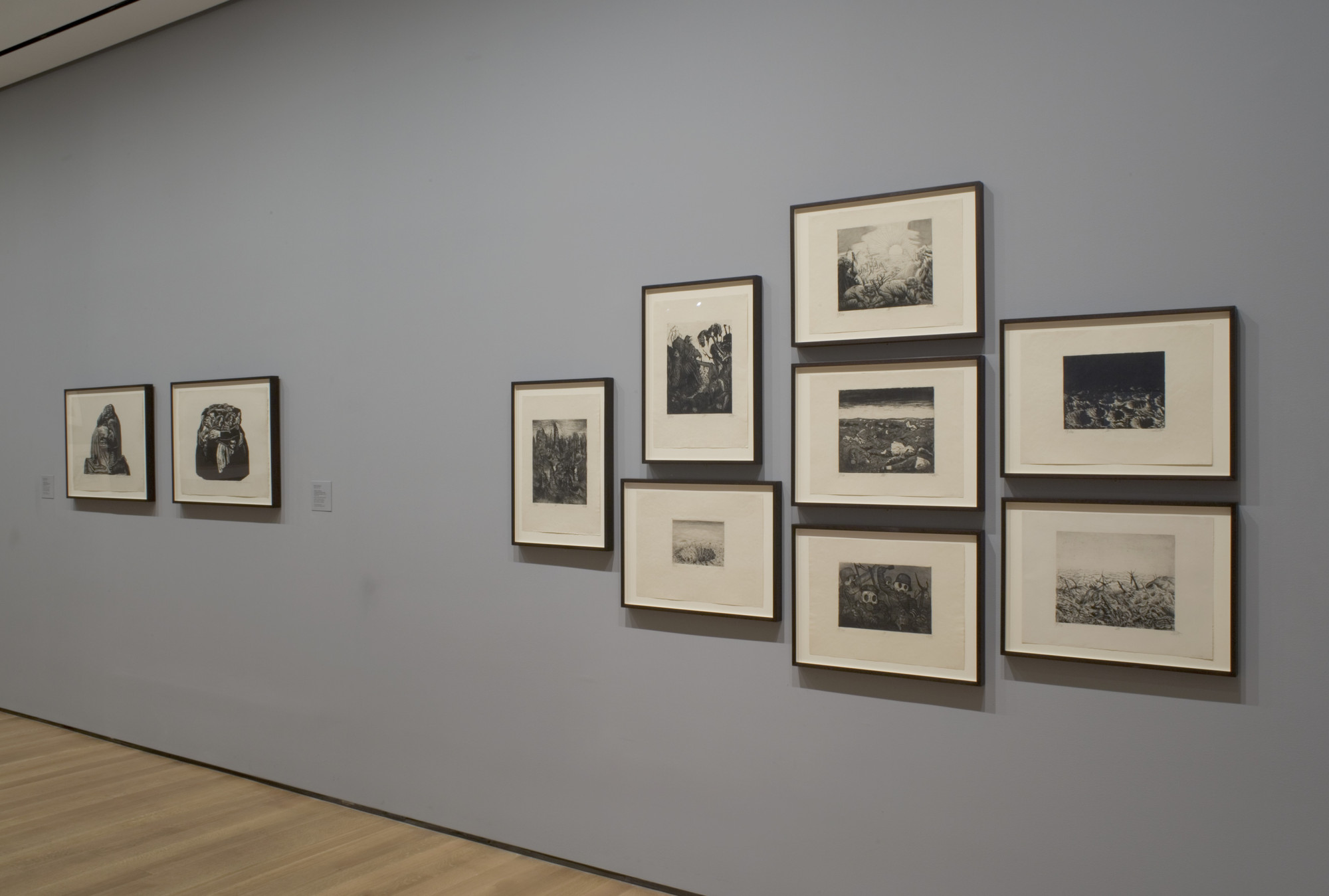 Installation view of the exhibition "Artists & Prints: Part 2." | MoMA