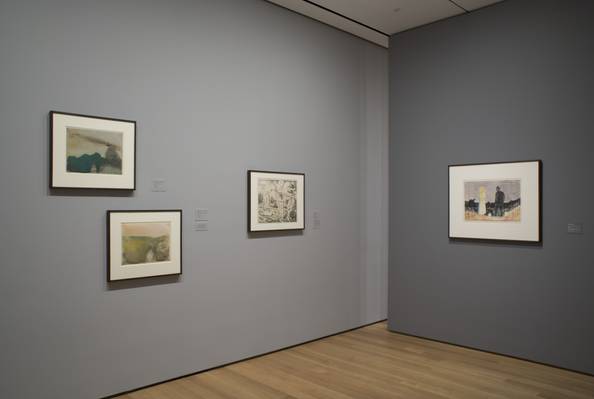 Hilaire-Germain-Edgar Degas. Forest in the Mountains (Forêt dans la ...