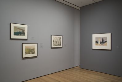 Hilaire-Germain-Edgar Degas. Forest in the Mountains (Forêt dans la ...