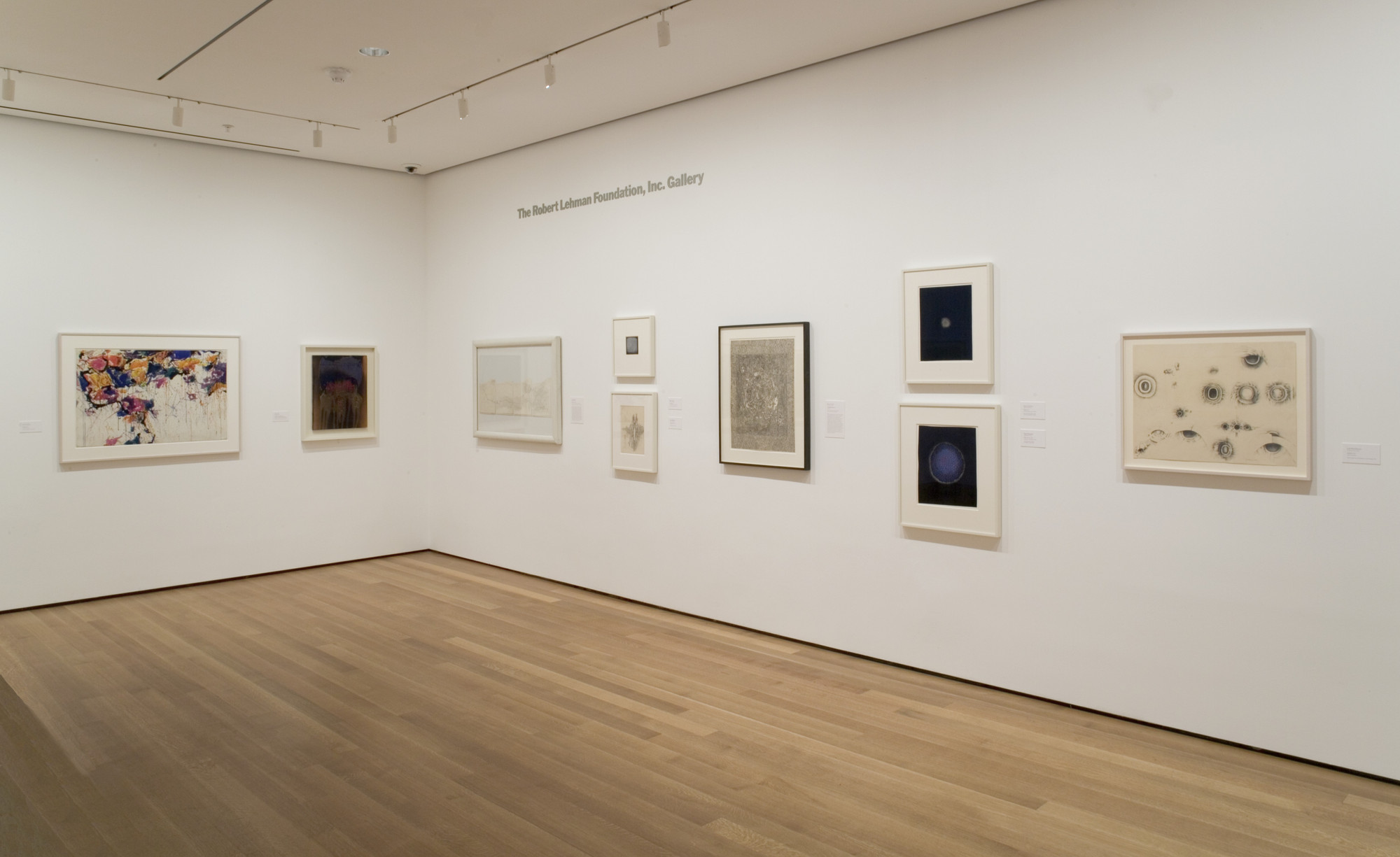 Installation view of the exhibition "Drawing from the Modern 1945 ...