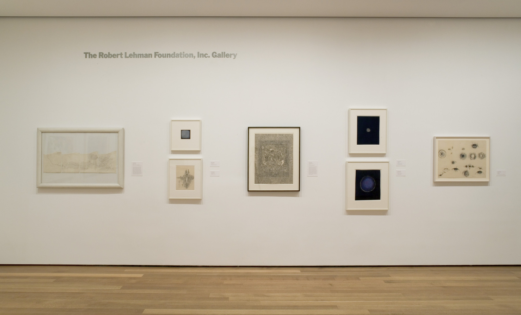 Installation view of the exhibition "Drawing from the Modern 1945 ...