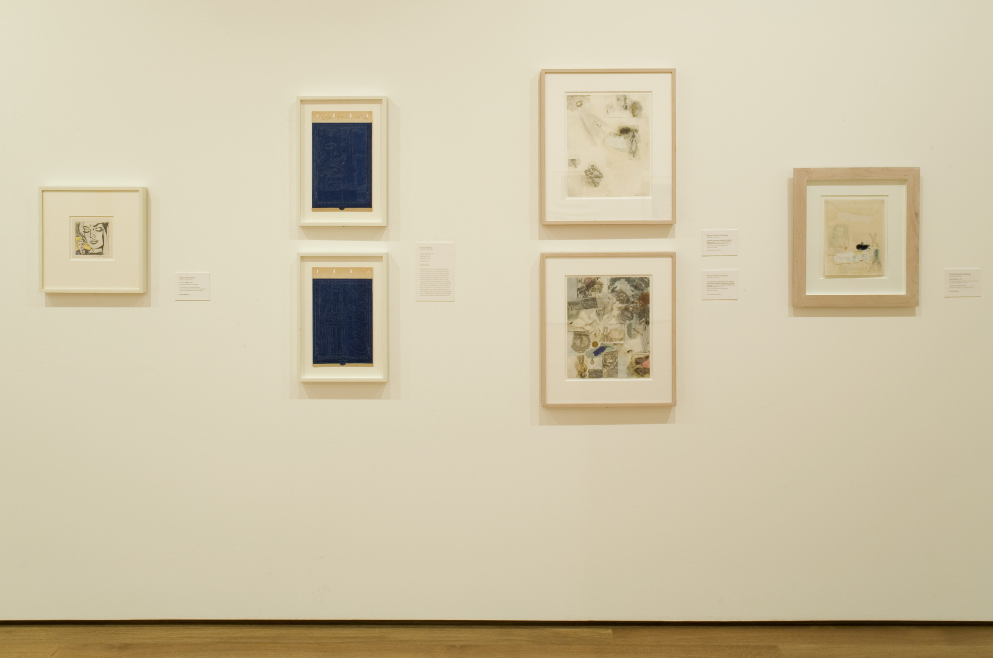 Installation view of the exhibition "Drawing from the Modern 1945 ...