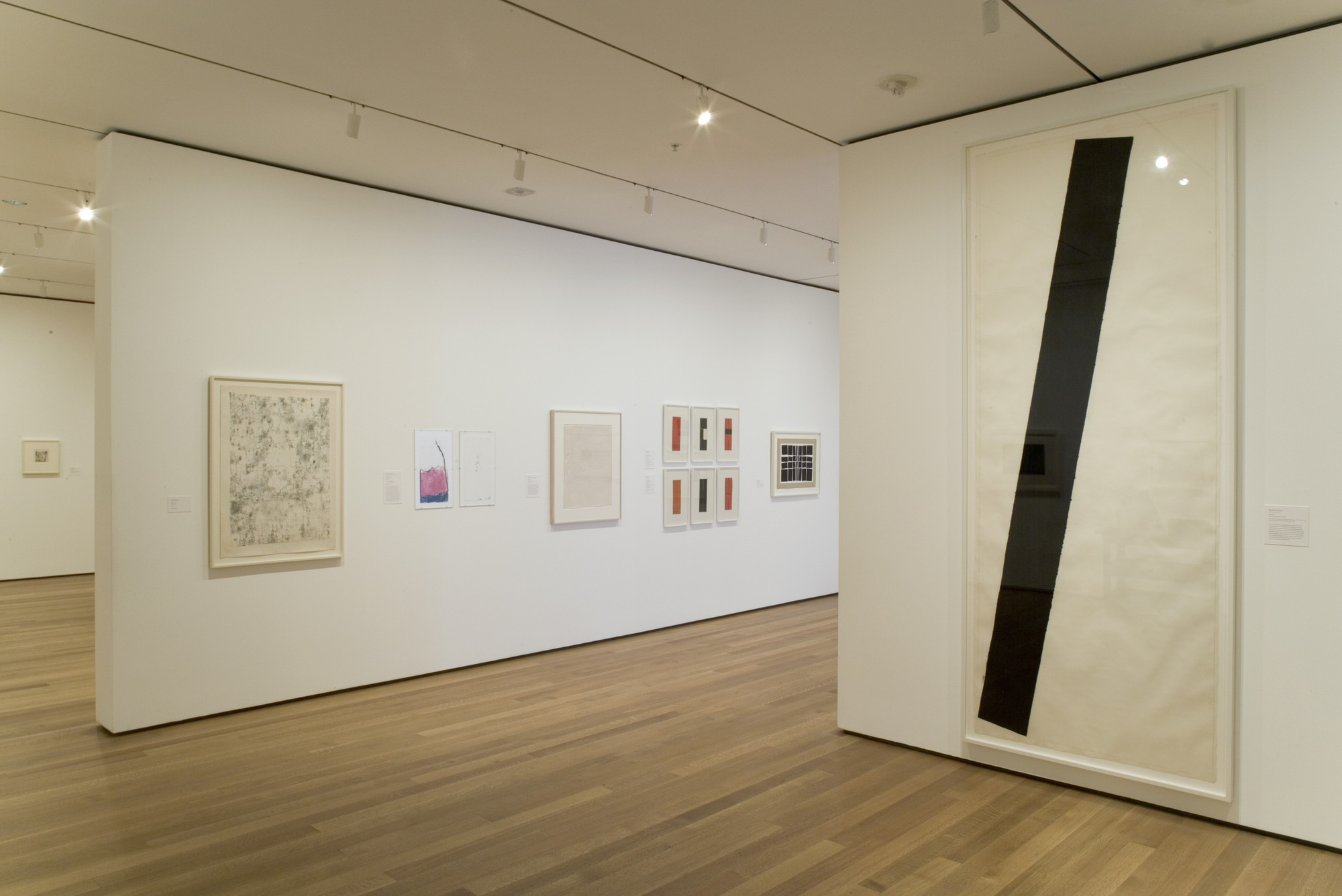 Installation view of the exhibition "Drawing from the Modern 1945 ...