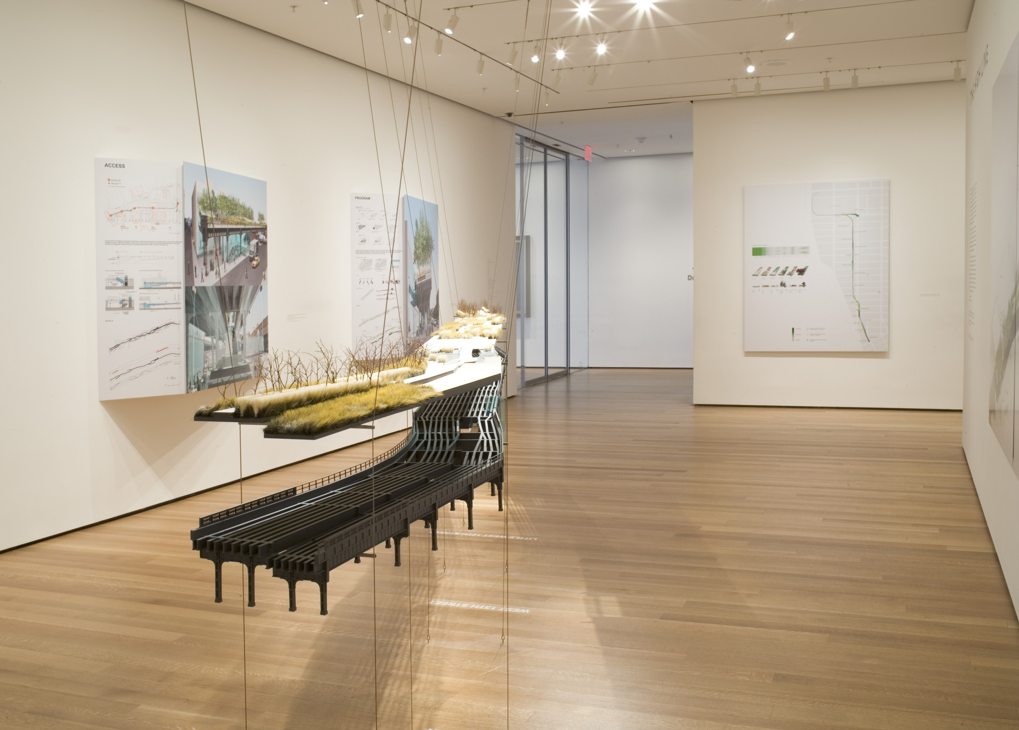 Installation view of the exhibition "The High Line" | MoMA