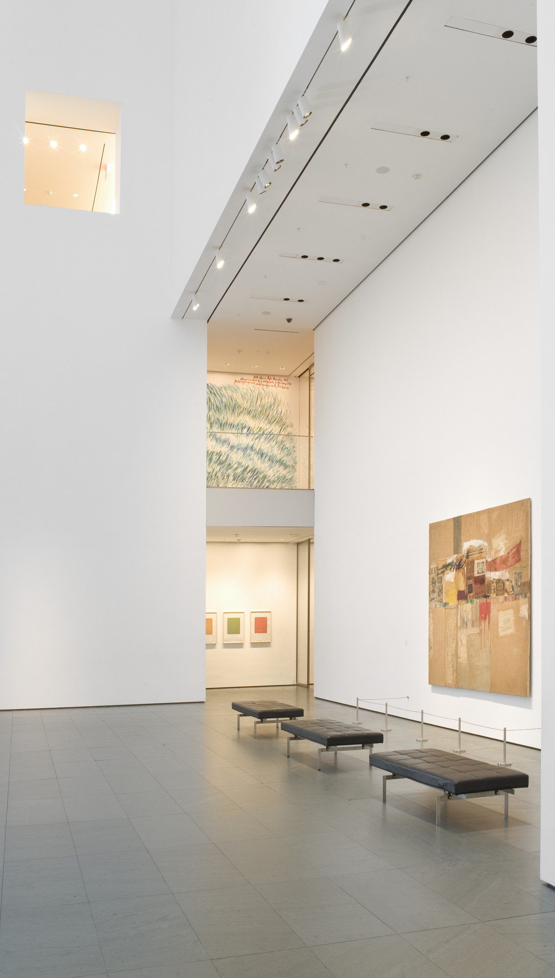 Installation view of the exhibition "Drawing from the Modern, 1975-2005 ...