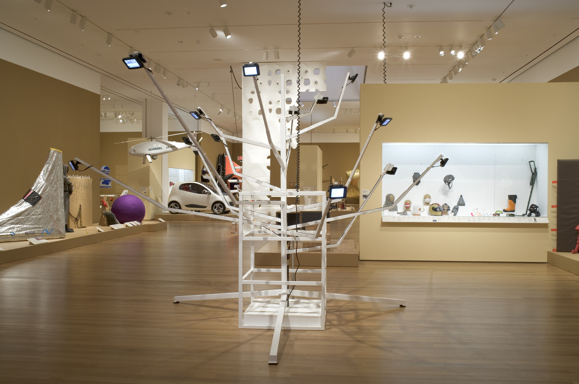 Installation view of the exhibition "Safe: Design Takes on Risk" | MoMA