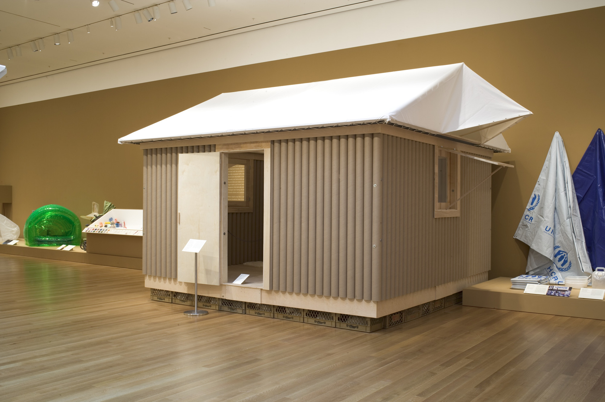 Installation view of the exhibition "Safe: Design Takes on Risk" | MoMA