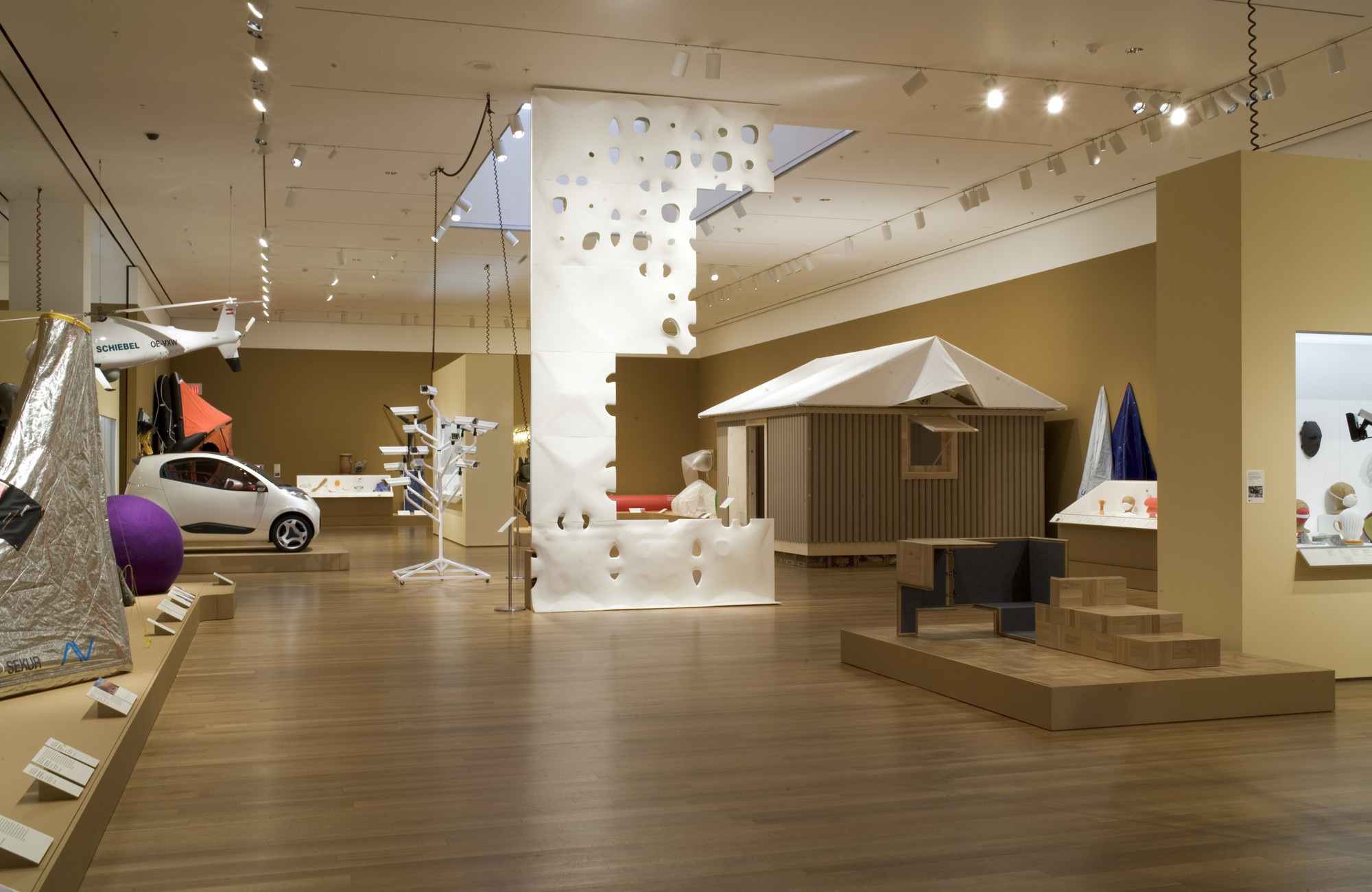 Installation view of the exhibition "Safe: Design Takes on Risk" | MoMA