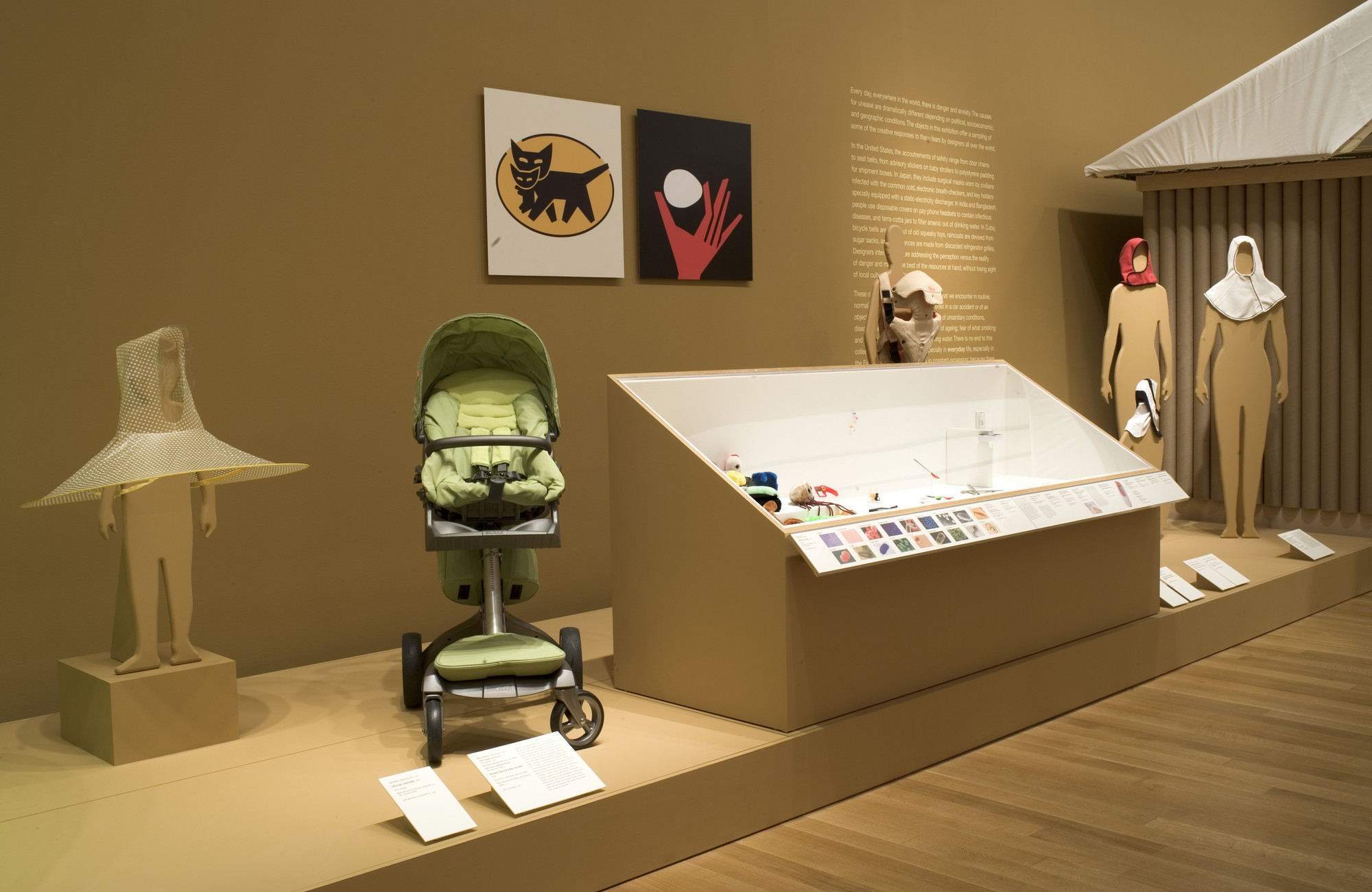 Installation view of the exhibition "Safe: Design Takes on Risk" | MoMA