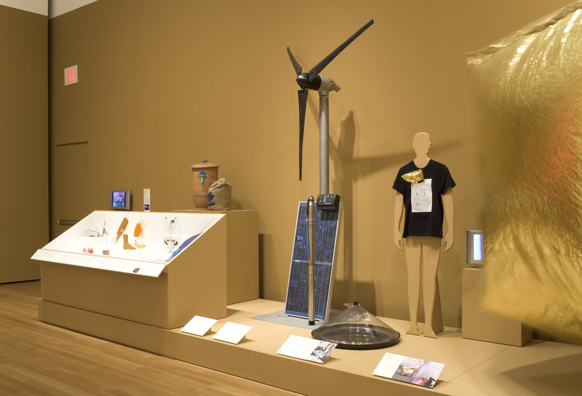 Installation view of the exhibition "Safe: Design Takes on Risk" | MoMA