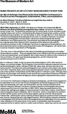 An-My Lê: Between Two Rivers/Giữa hai giòng sông/Entre deux rivières | MoMA